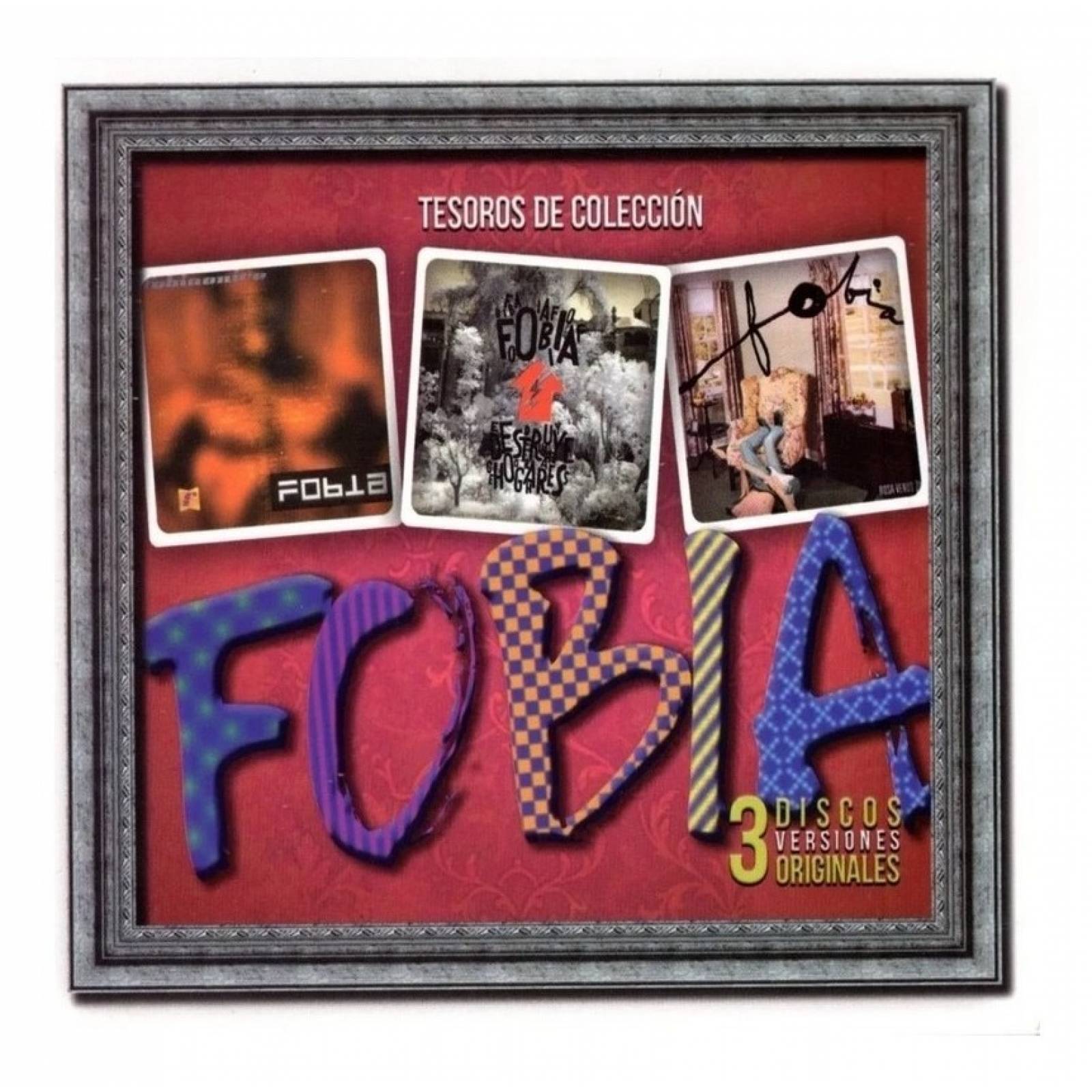 Fobia Tesoros De Coleccion Box / 3 Discos Cd