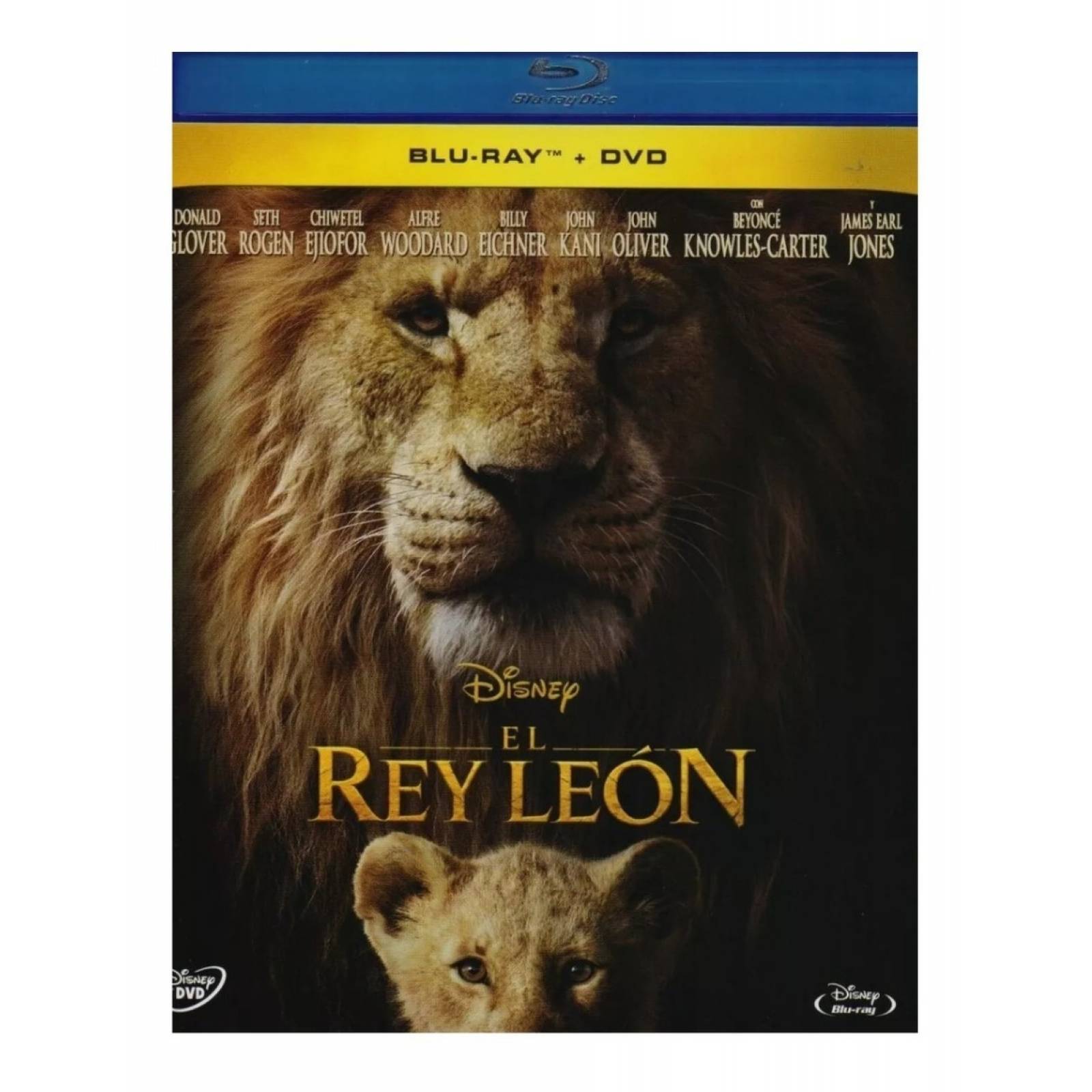 El Rey Leon 2019 Carlos Rivera Pelicula Blu ray Dvd