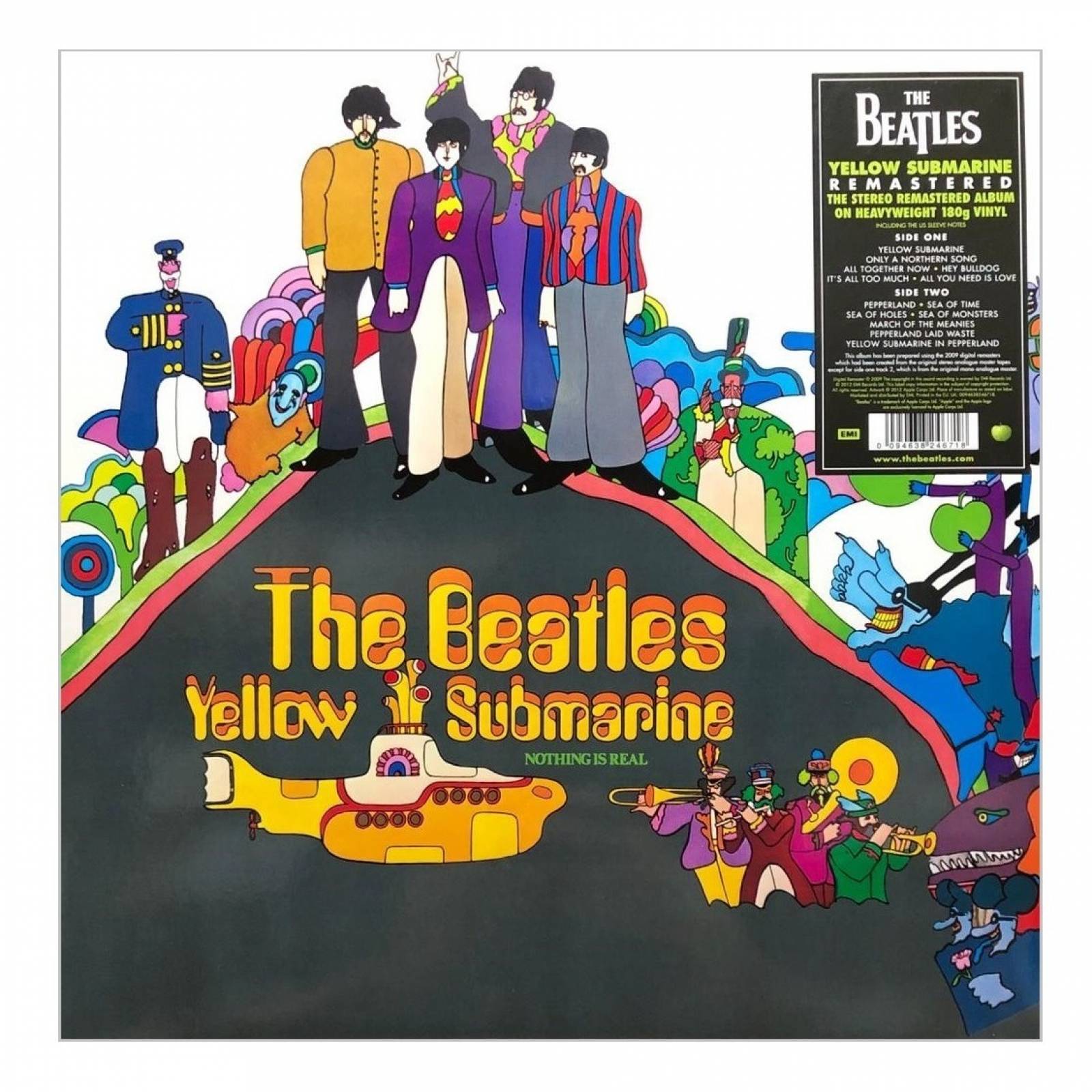 The Beatles Yellow Submarine Disco Lp Vinyl Nuevo