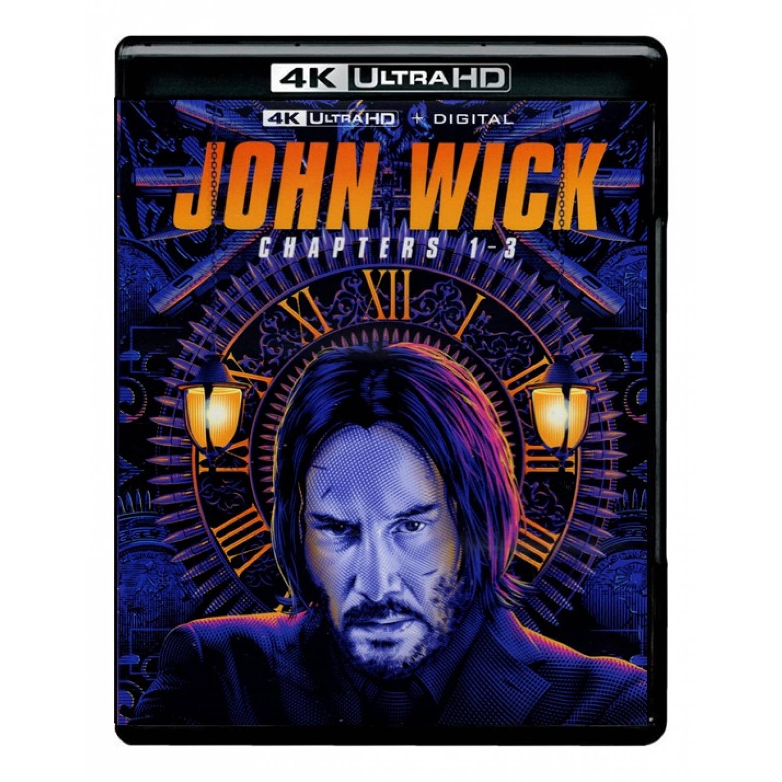John Wick 1 2 3 Trilogia Box Pelicula 4k Ultra Hd Tarjetas