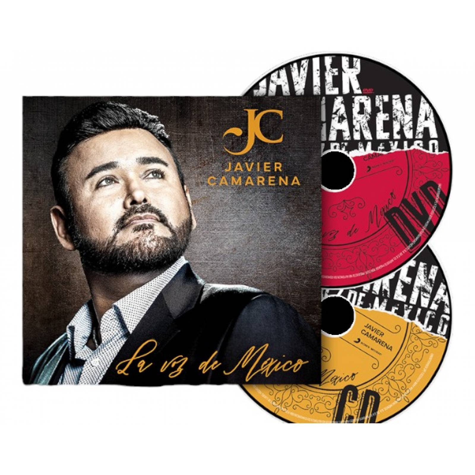 Javier Camarena La Voz De Mexico Disco Cd + Dvd