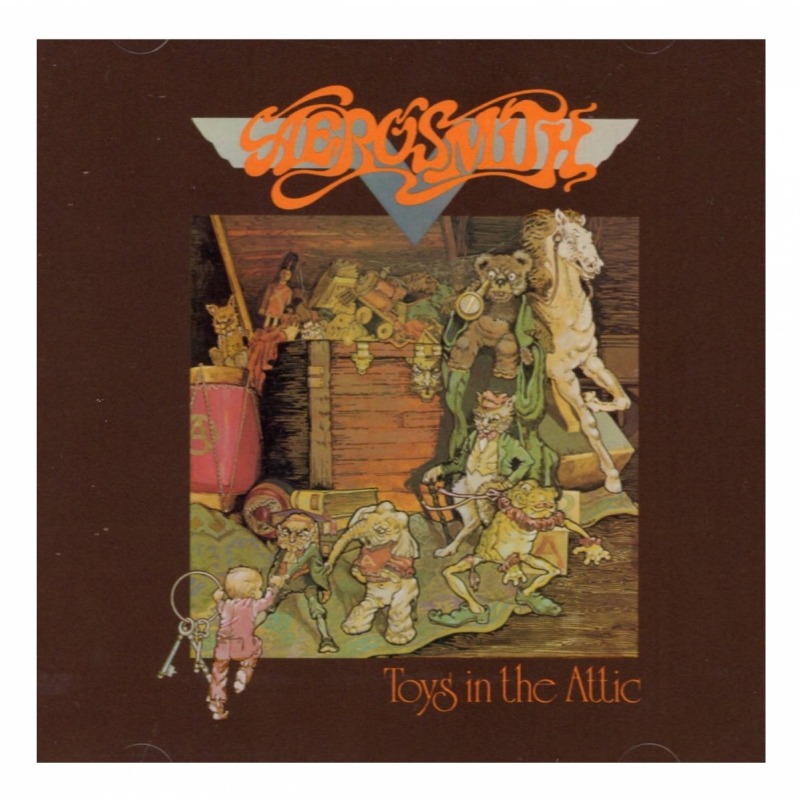 Aerosmith Toys In The Attic Importado Disco Cd