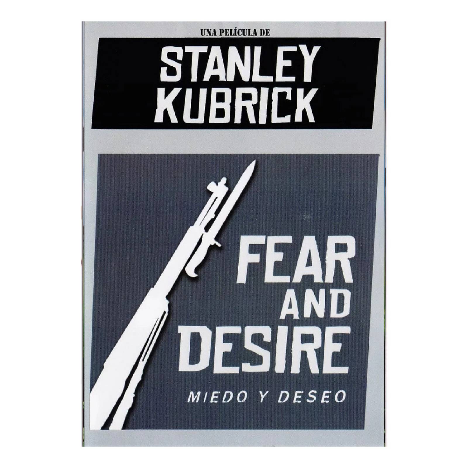 Fear And Desire Miedo Y Deseo Stanley Kubrick Pelicula Dvd