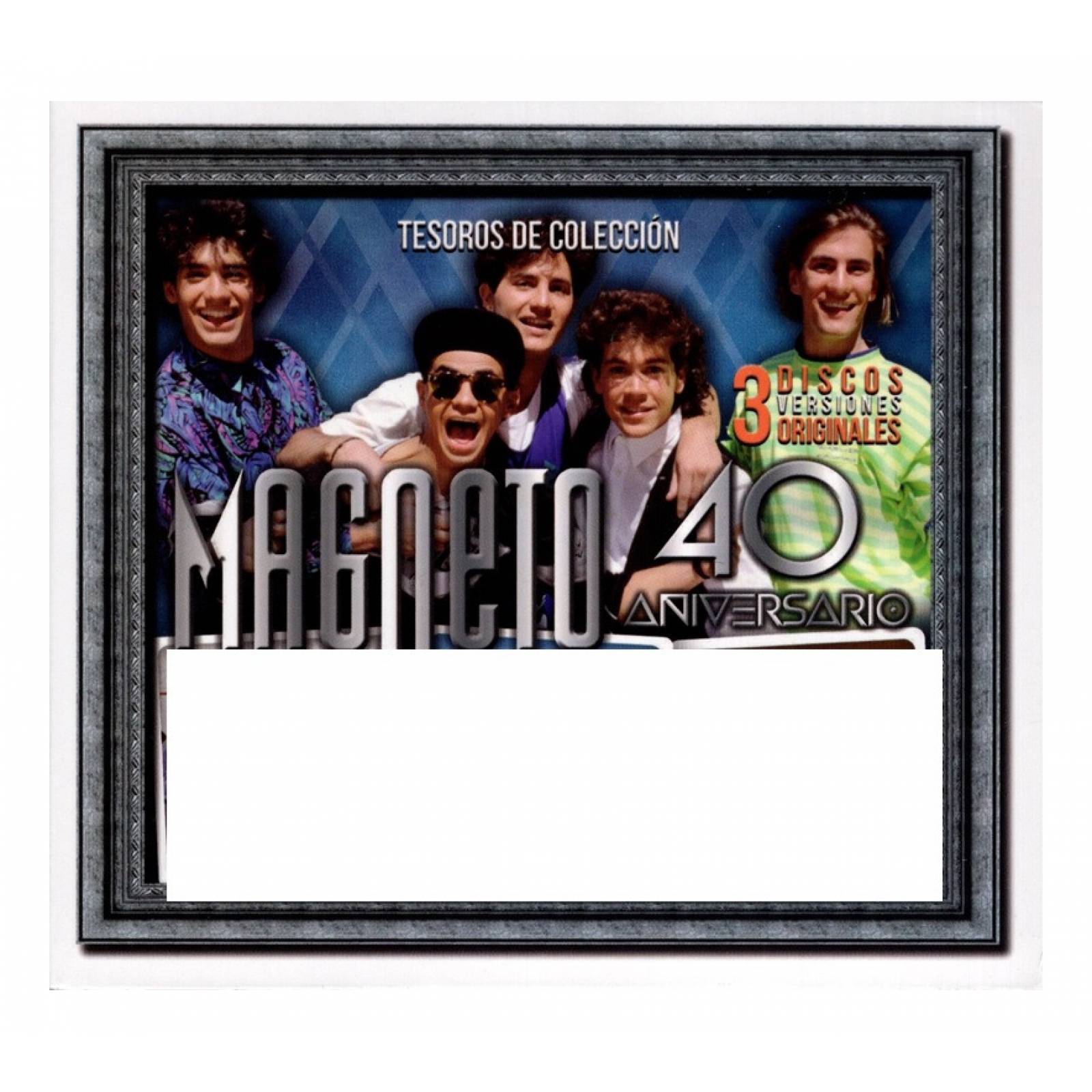 Magneto Tesoros De Coleccion Box 3 Discos Cd