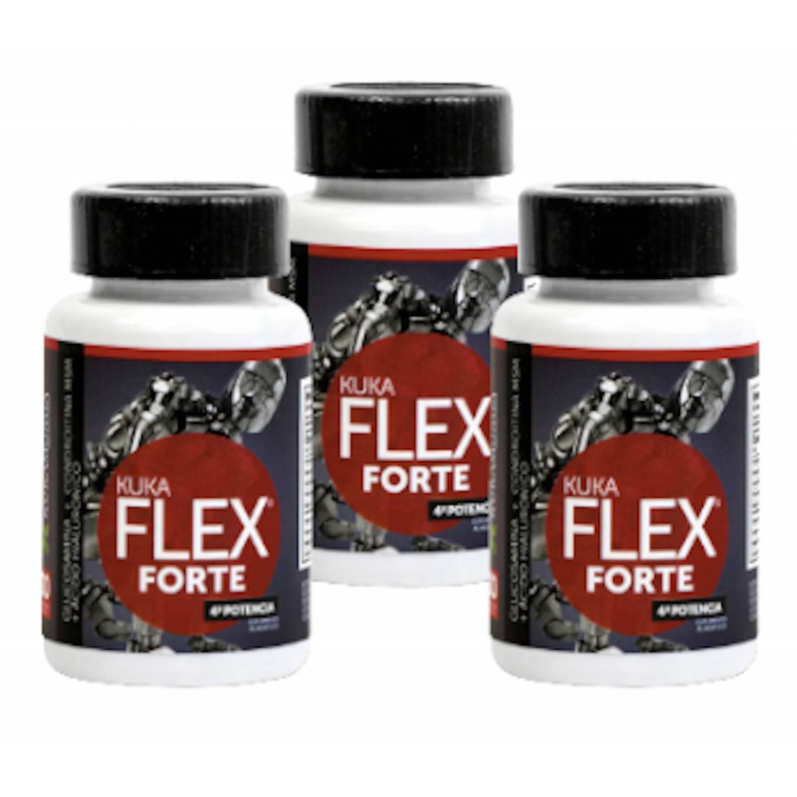 Kukaflex Forte Rojo Paquete 3 1