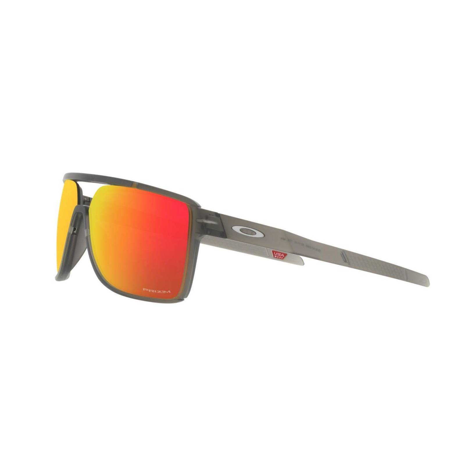 Lentes de Sol Rectangular Castel Prizm Ruby Oakley