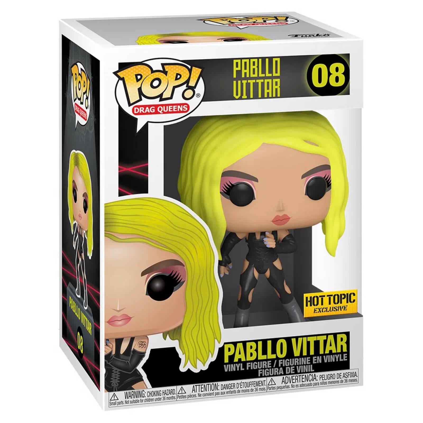 Figura Pablo Vittar 08 Pabllo Vittar Funko Pop