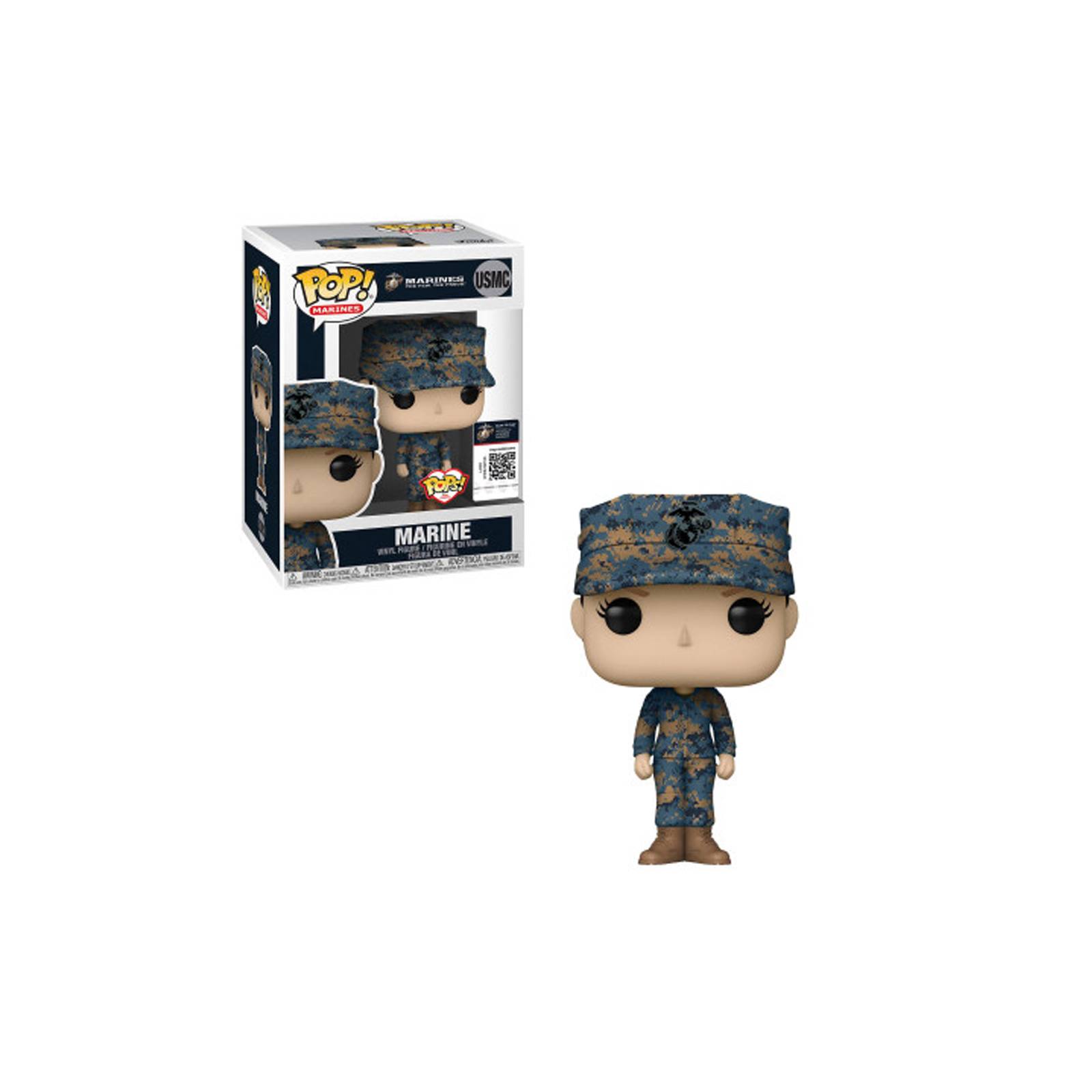 Figura Camo Suit Woman Marine Usmc Usa Marines Funko Pop