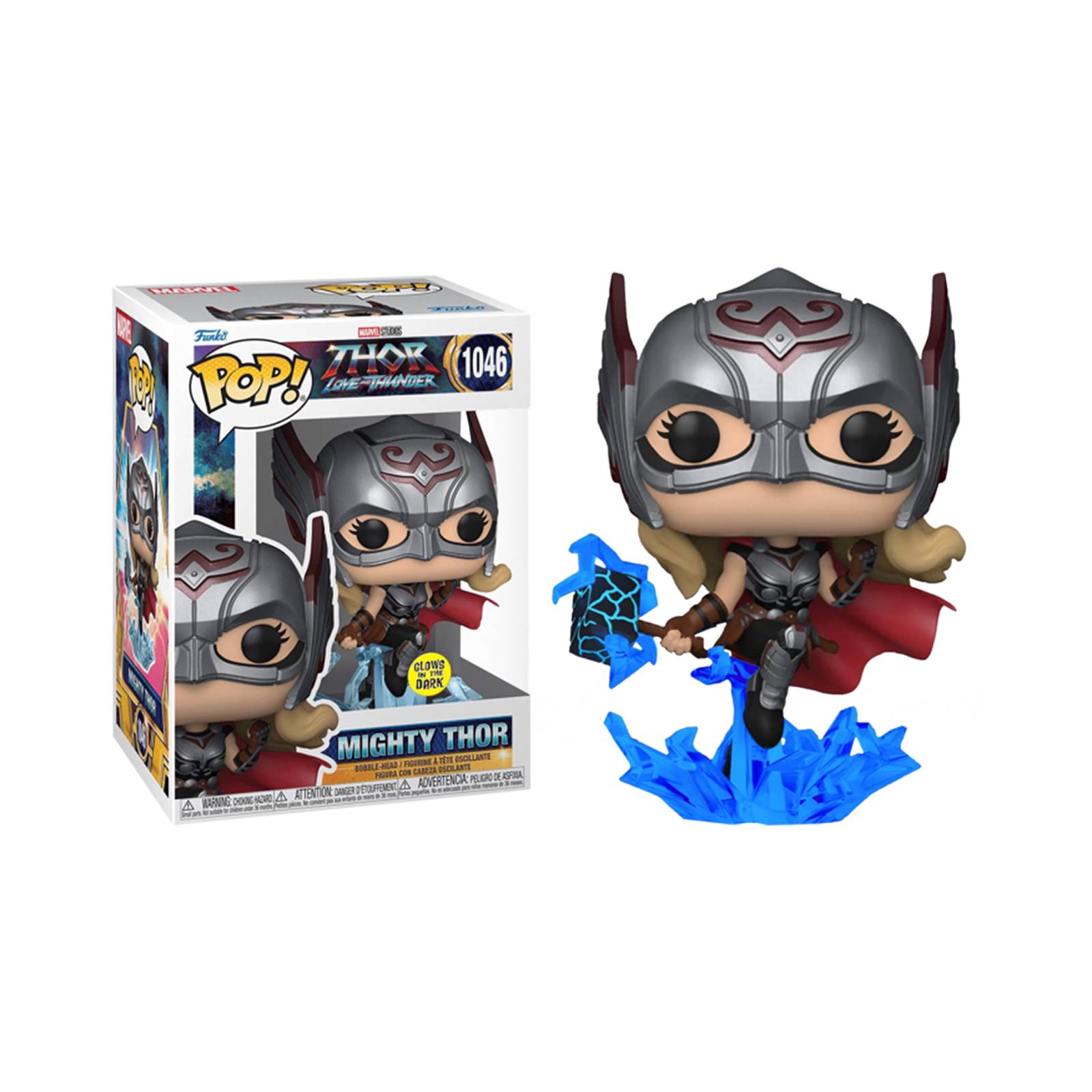Funko Pop Thor Love and Thunder Mighty Thor 1046 Special Ed