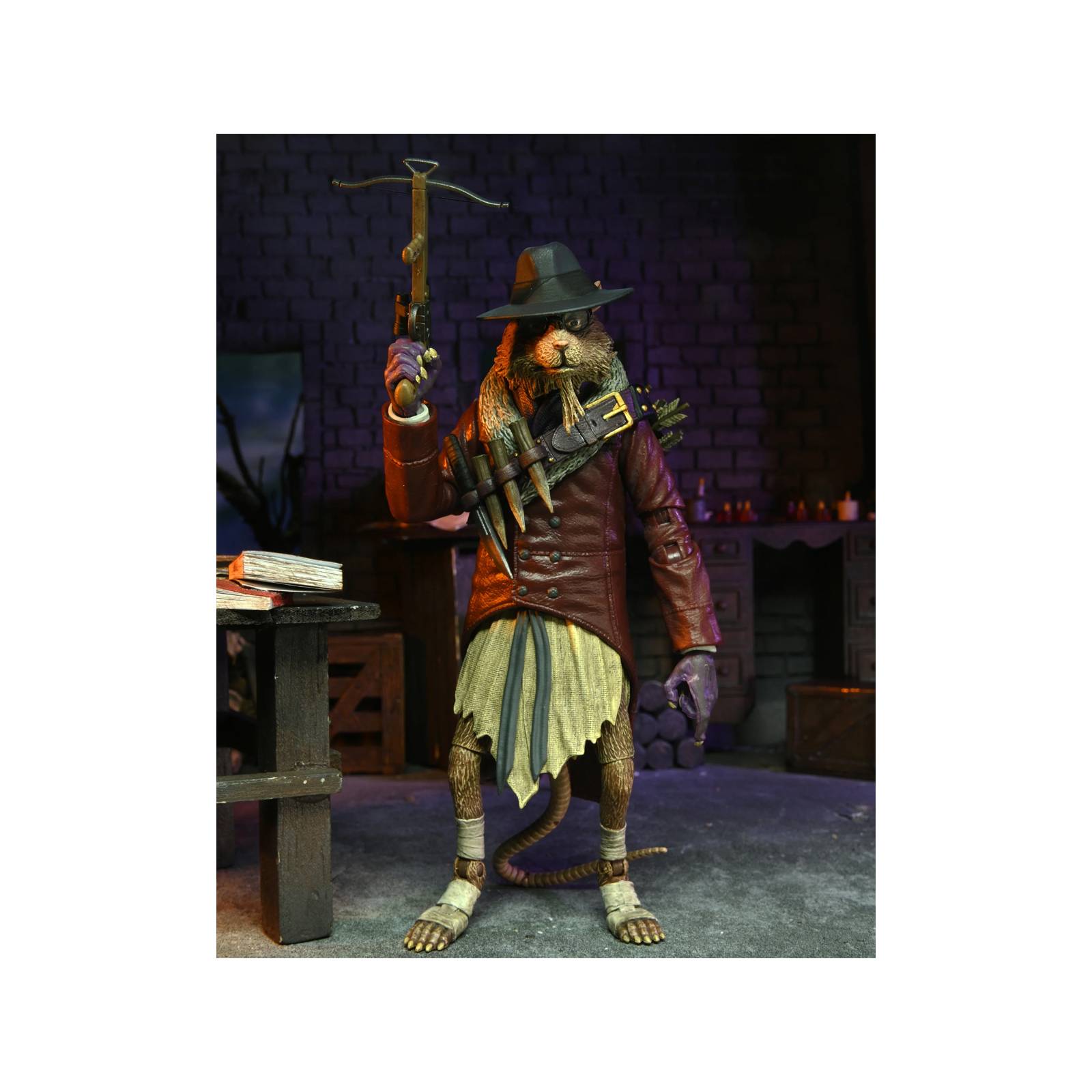 Neca Ultimate TMNT Universal Monster Splinter as Van Helsing