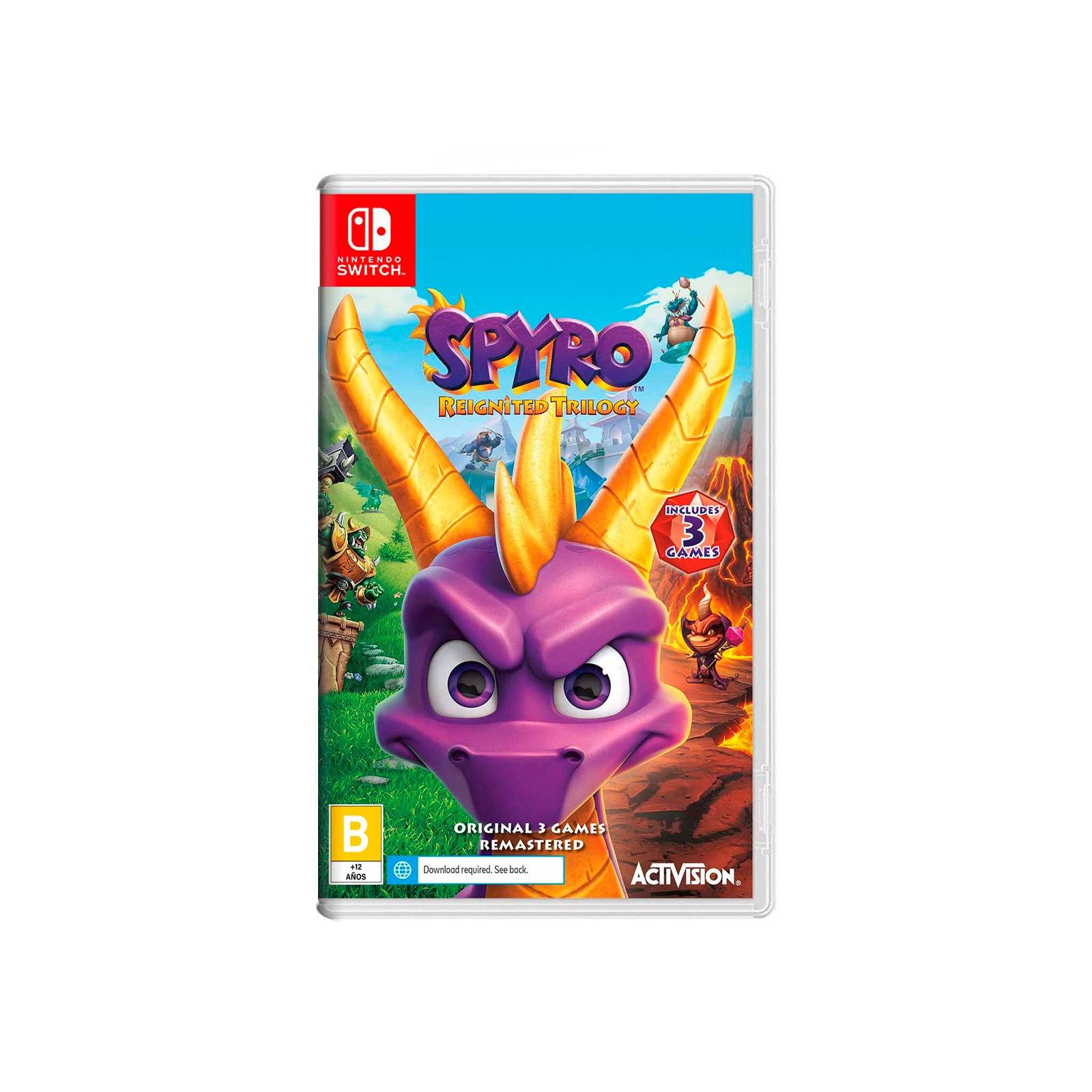 Spyro Reignited Trilogy Nintendo Switch Edición Estándar