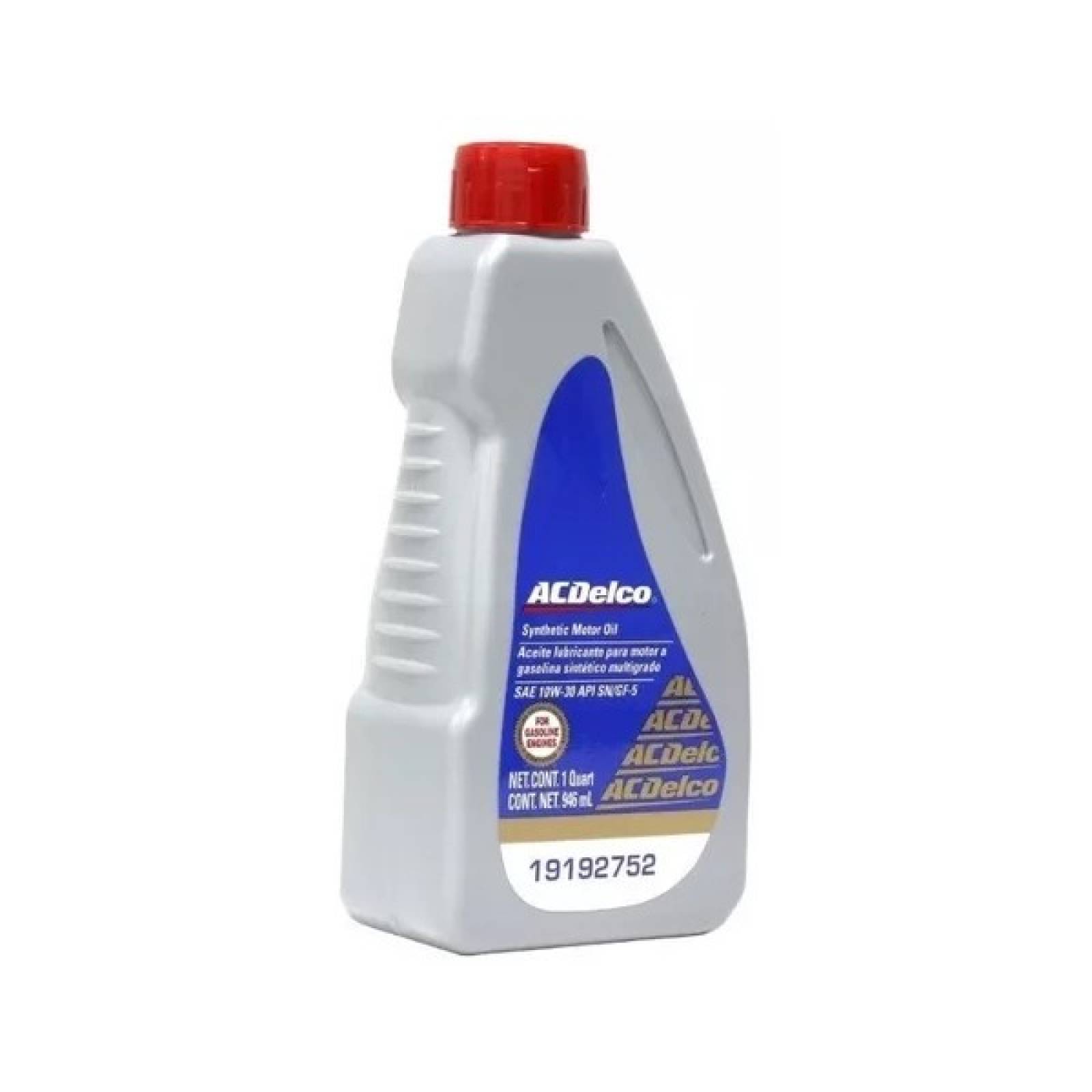 Aceite ACDelco Sintetico Multigrado 10w30 946ml