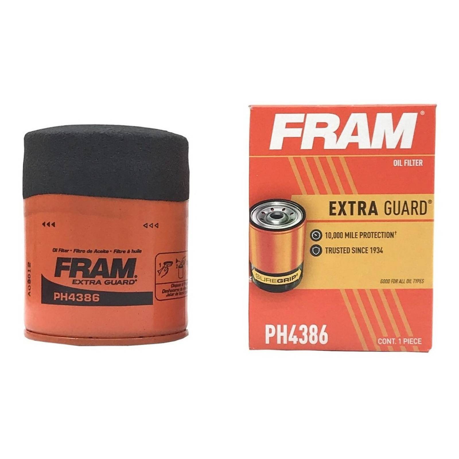 Filtro de Aceite Ph4386 Fram Extra Guard