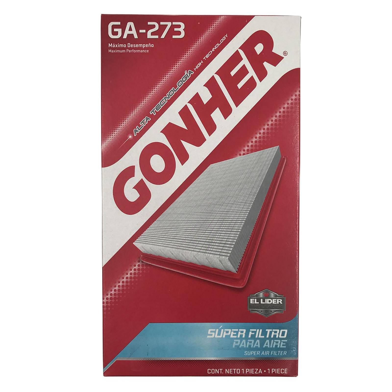 Filtro De Aire GA-273 Gonher High Tecnology