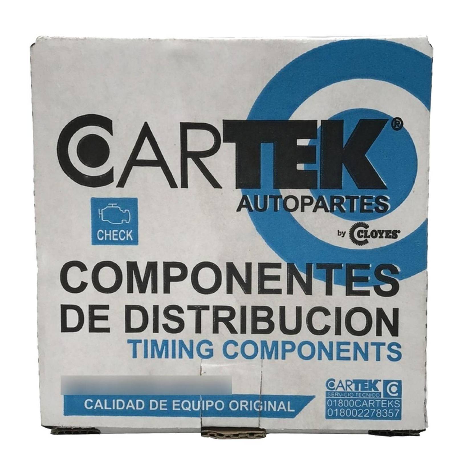 Guía para cadena de distribución Cartek 9-5431