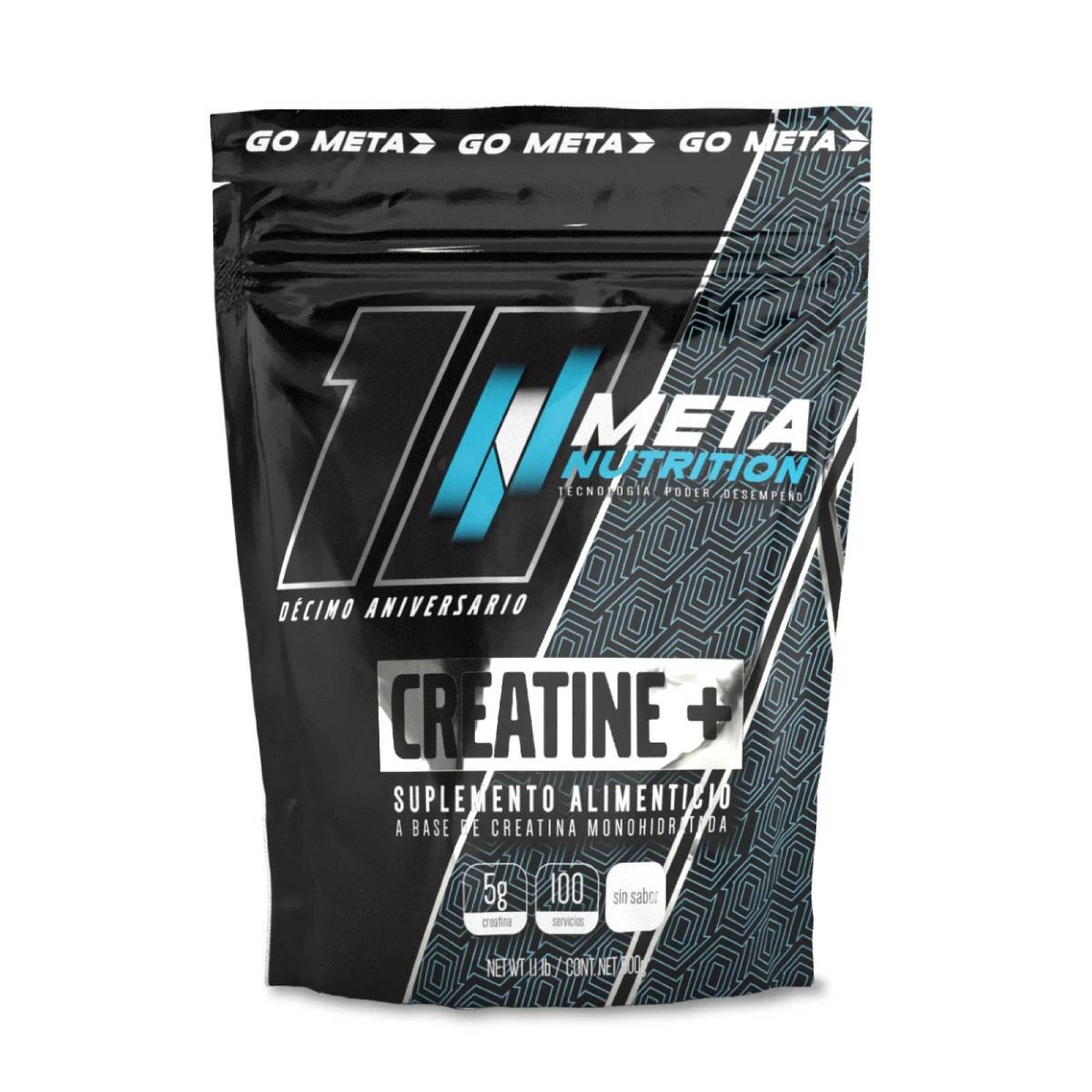 Creatina Meta Nutrition Creatine+ Monohidratada 100 Serv.