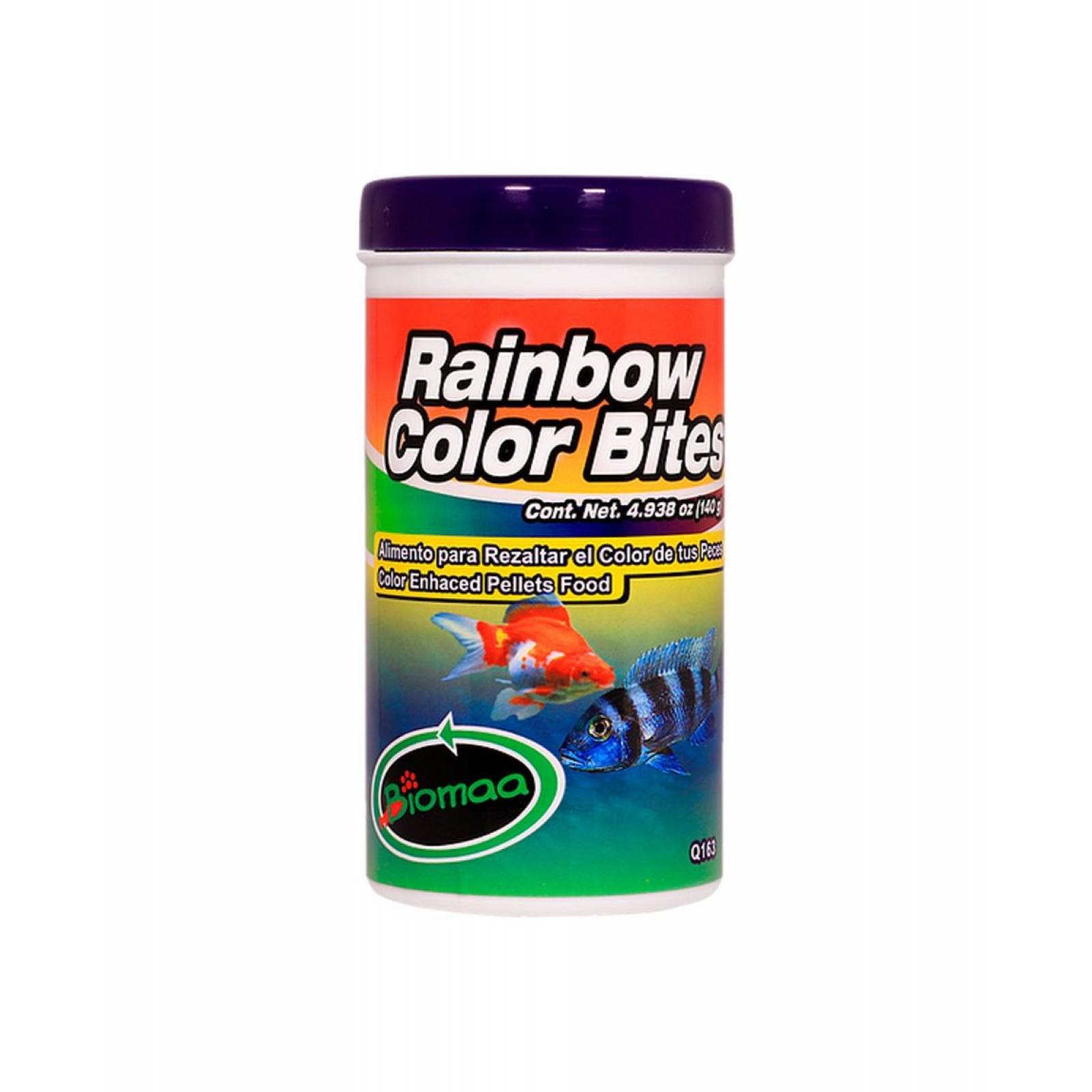 Biomaa rainbow color bites 140 gramos