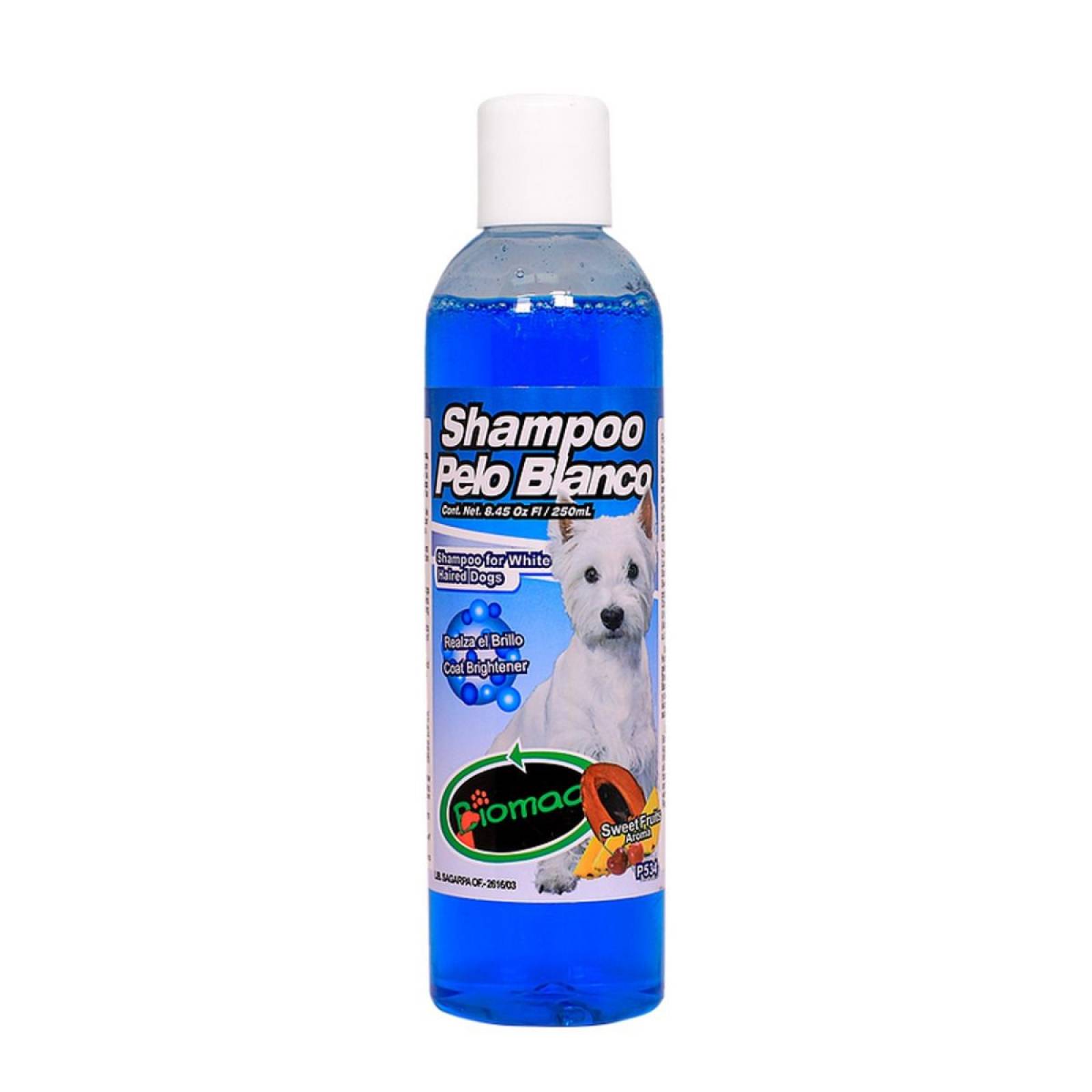 Biomaa shampoo para pelo blanco 250 ml