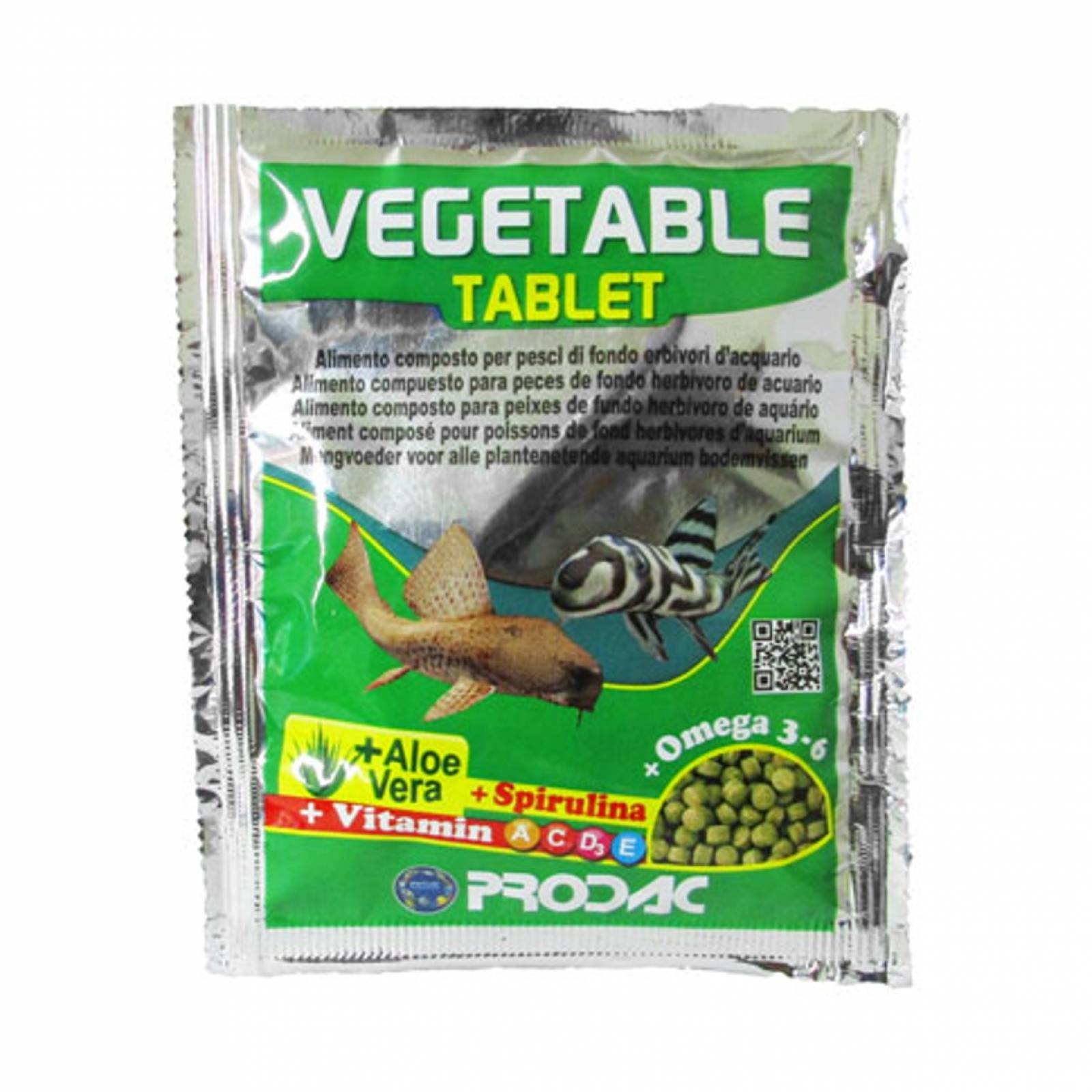 VEGETABLE TABLET SOBRE PRODAC 12 GR