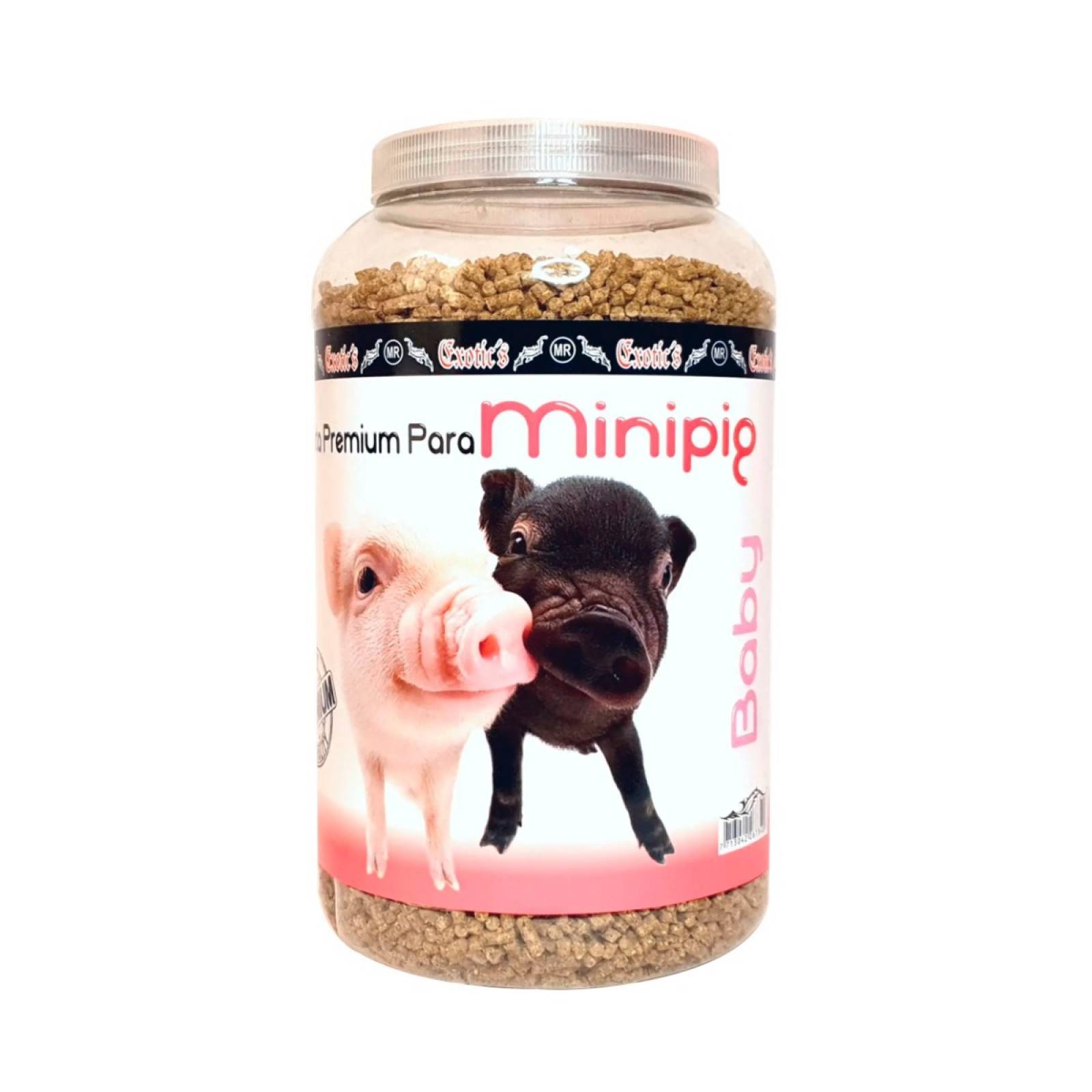 Alimento mini pig baby exotic's 2.5 kg