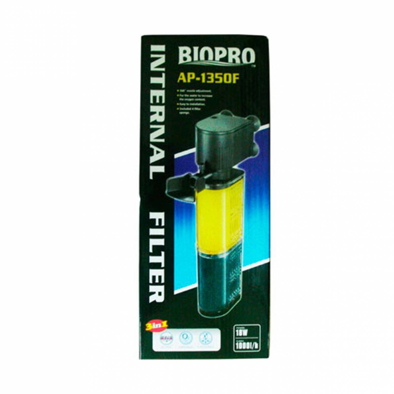 Filtro Rapido Para Acuario 1000 L/ 18W Biopro