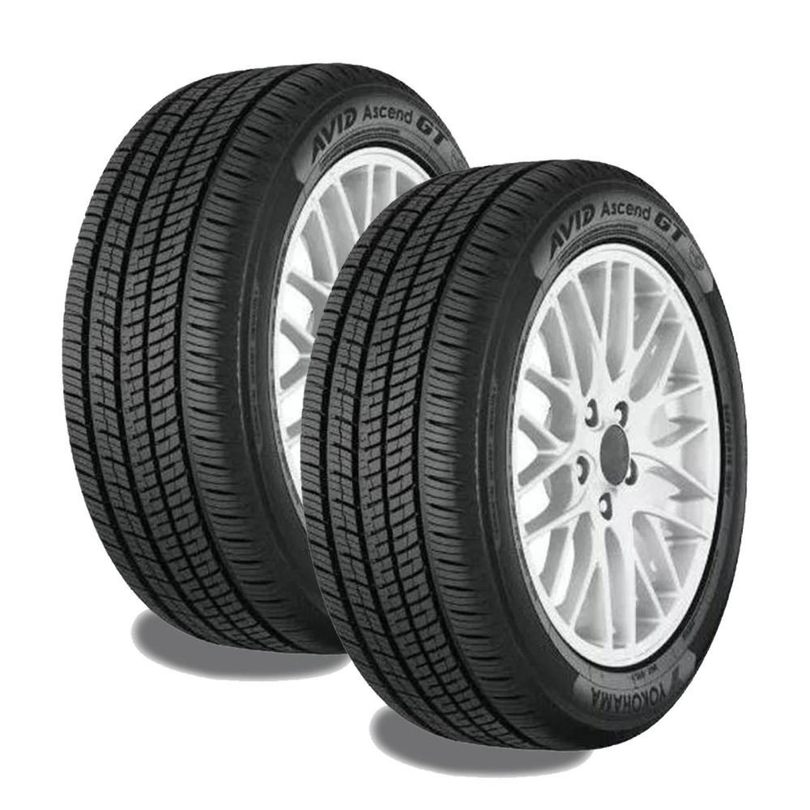 Paquete De 2 Llantas 245/45 R19 Yokohama Avid Ascend Gt 98v