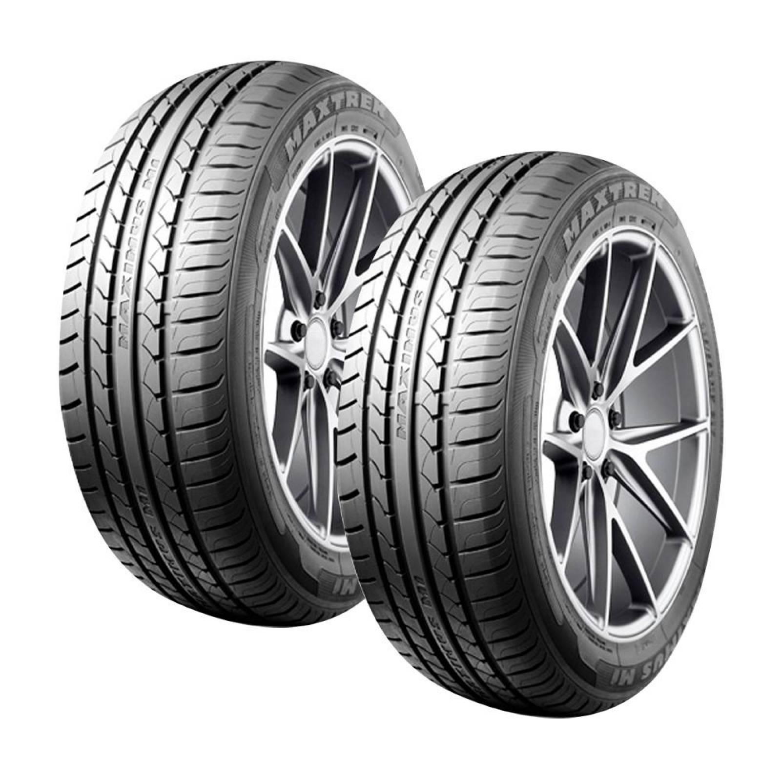 Paquete De 2 Llantas 195/60 R15 Maxtrek Maximus M1 88h