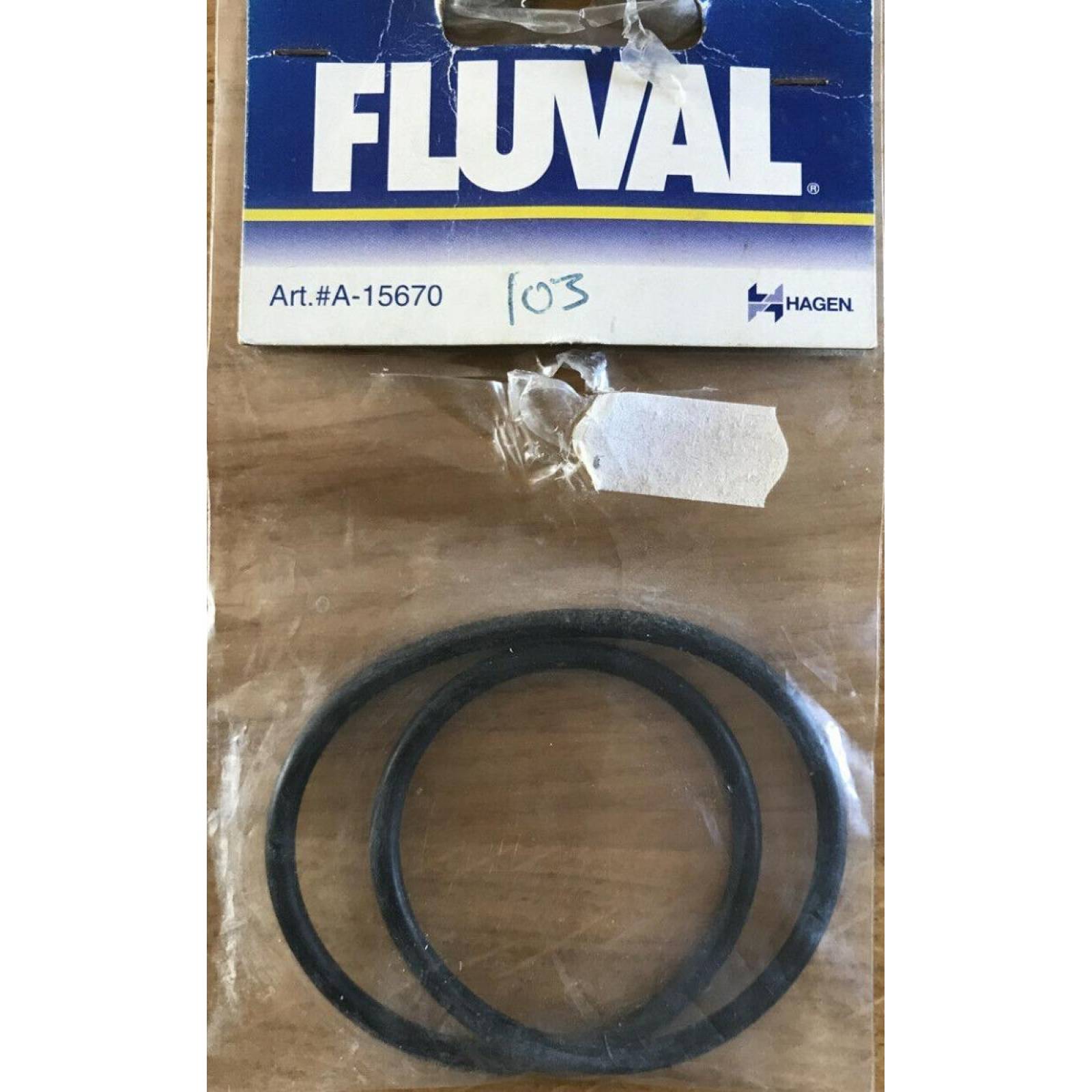 Refaccion Fluval Empaque Circular Vaso 103