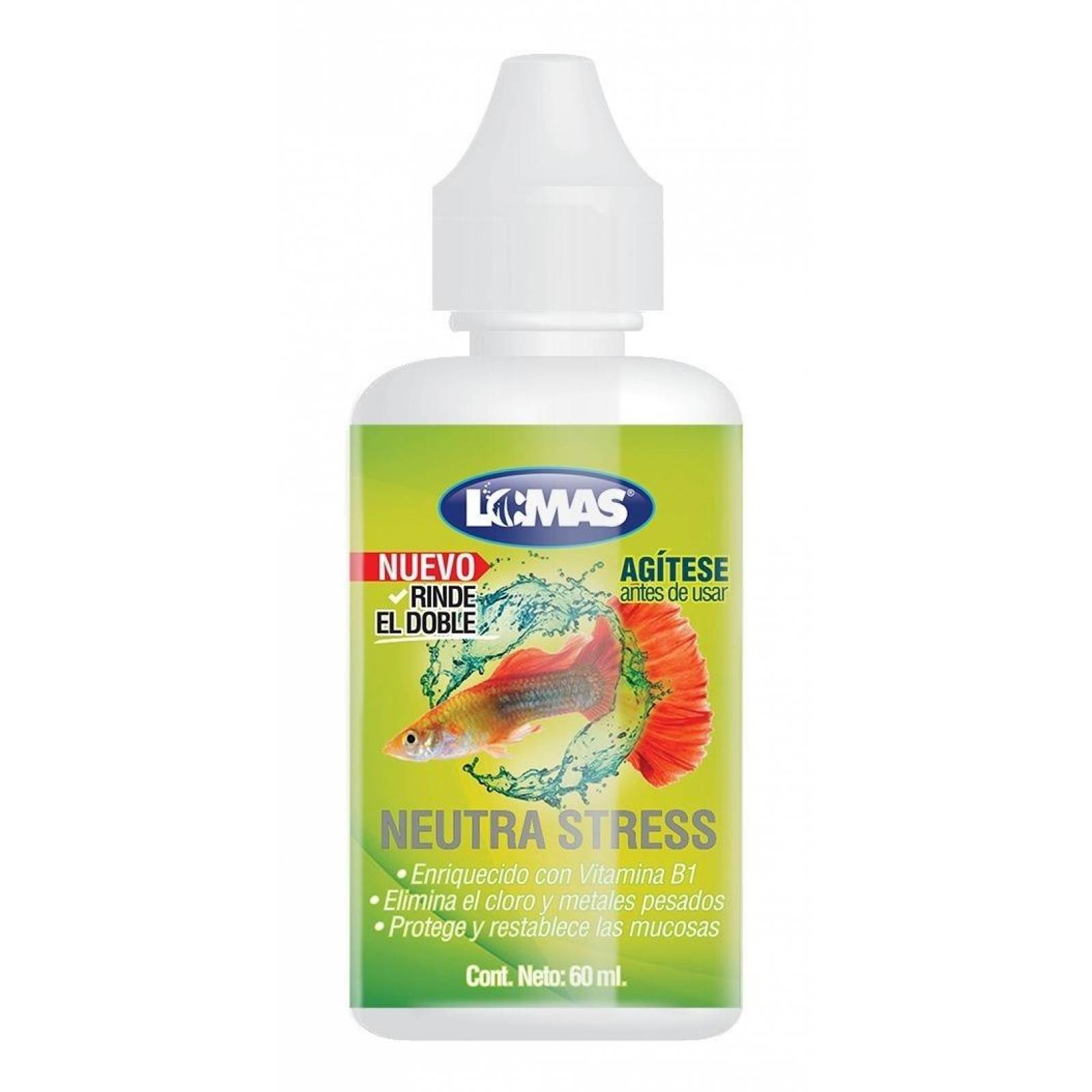 Neutra Stress 60ml Elimina cloro y metales protege mucosas