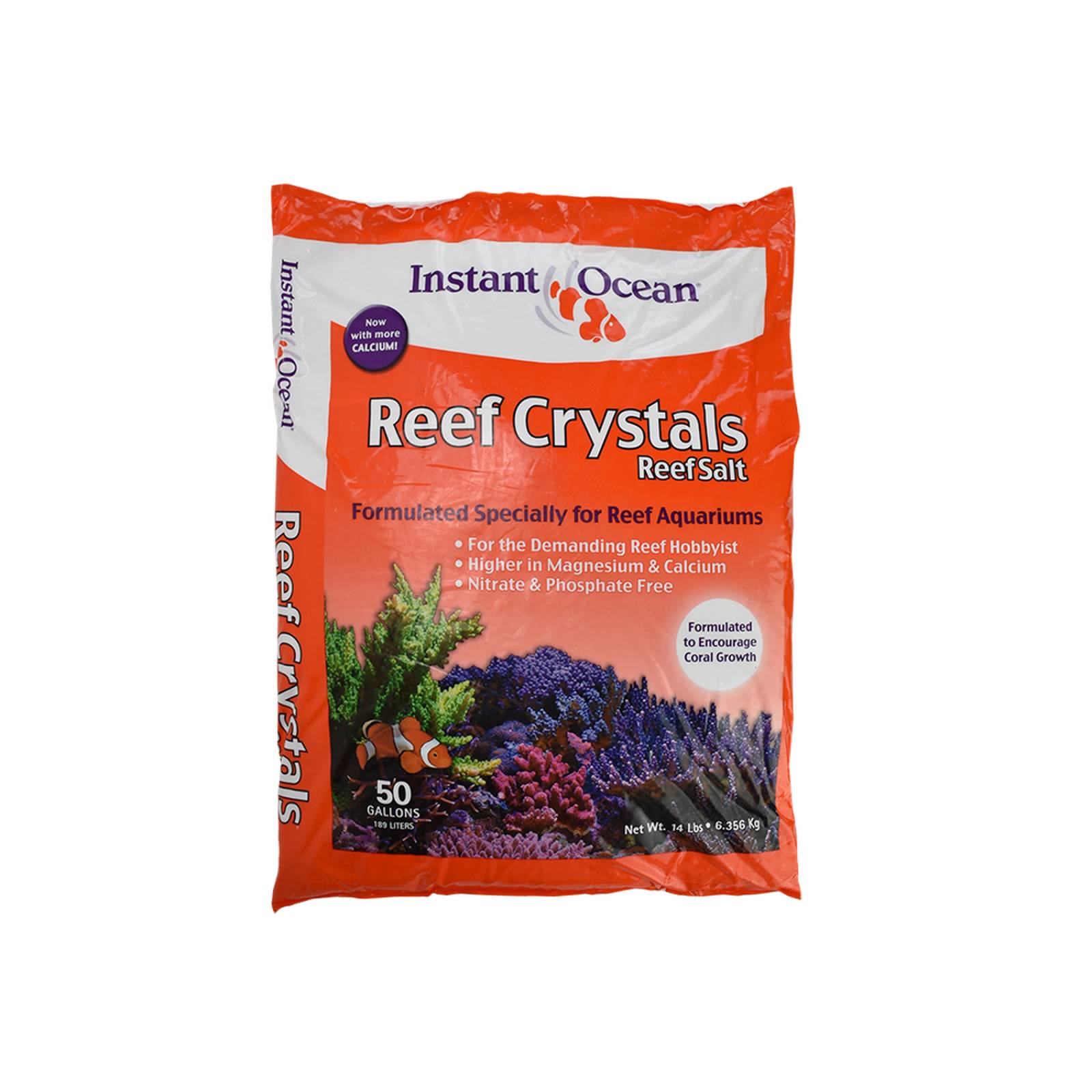 Instant Ocean Sal marina Reef Crystals 189.3 litros arrecife
