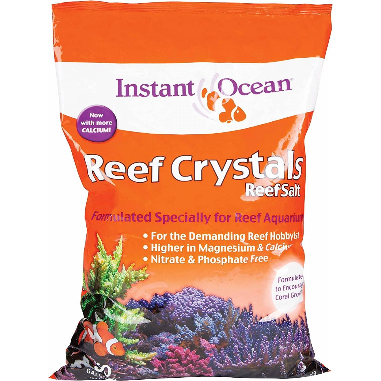 Instant Ocean Sal marina Reef Crystals 189.3 litros arrecife