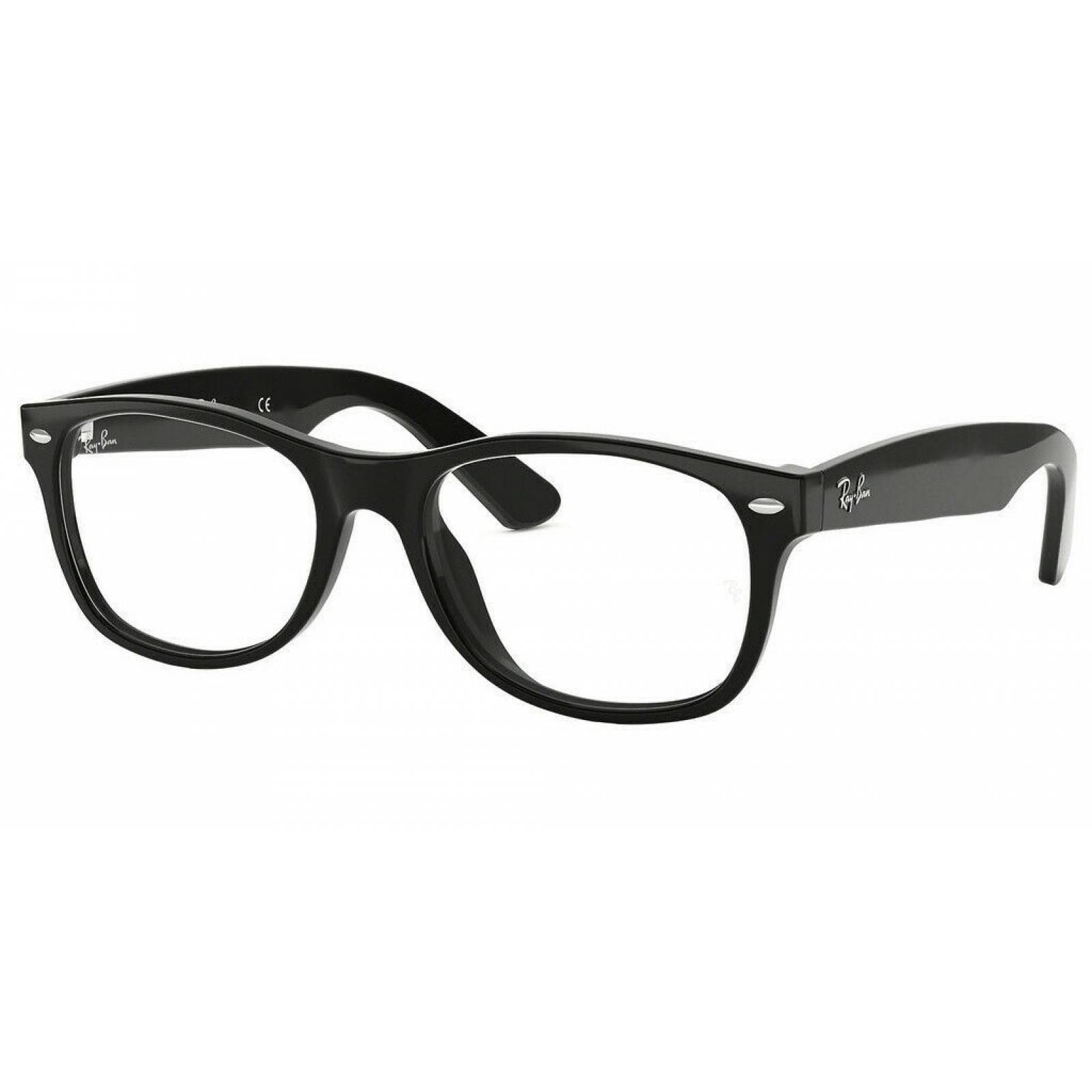 Ray Ban Oftalmico Rb5184 2000 New Wayfarer Negro Brillante