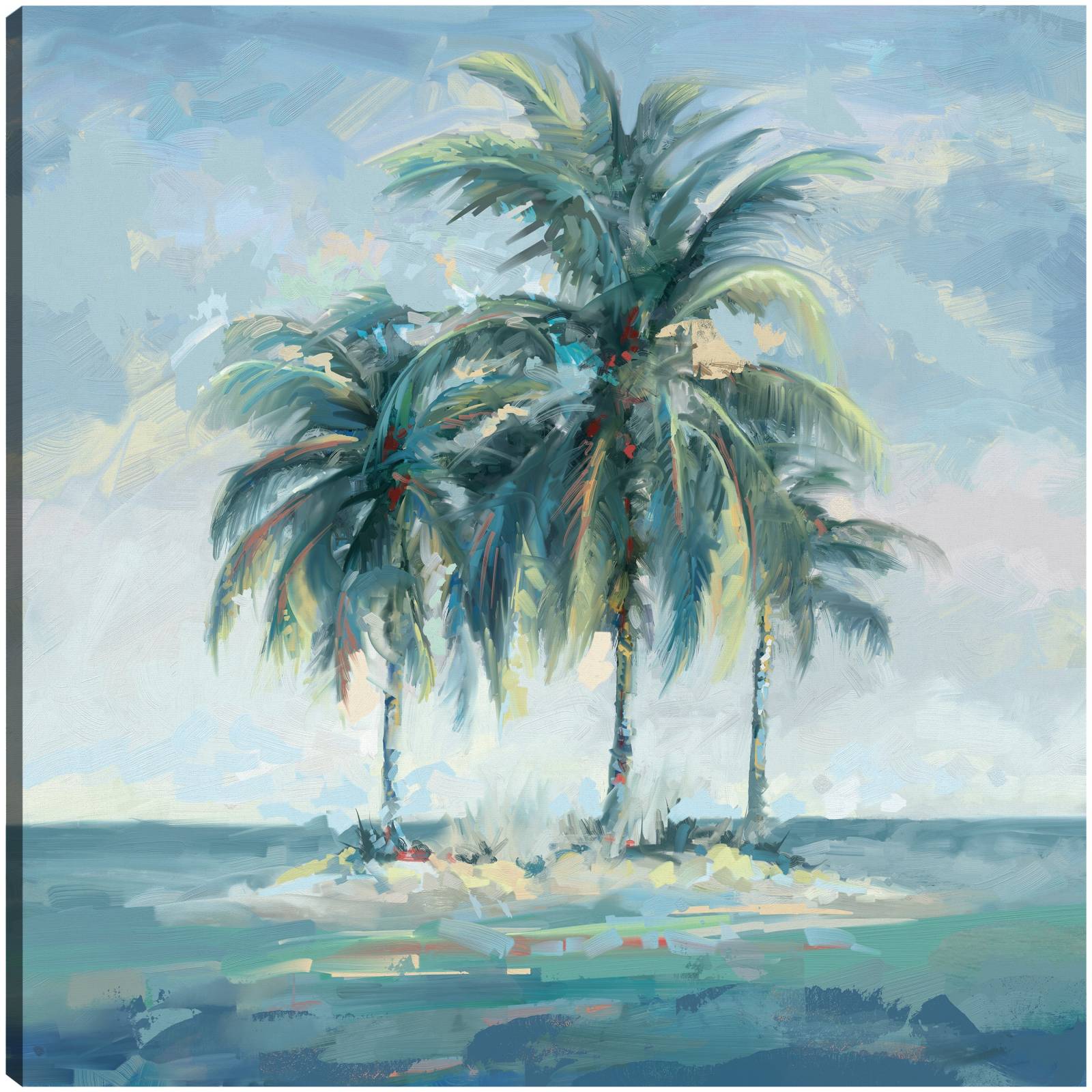 Cuadro Decorativo - Isla de los sueños 30 cm x 30 cm