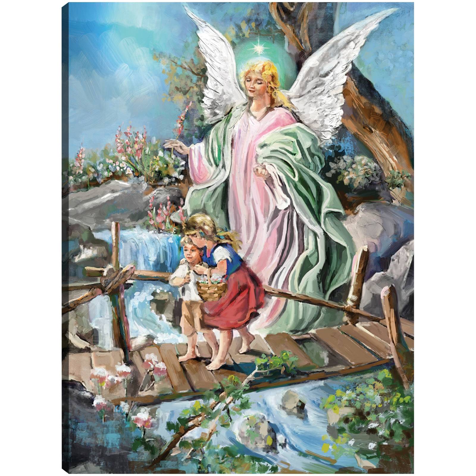 Cuadro Decorativo el angel guardian 89 cm x 117 cm