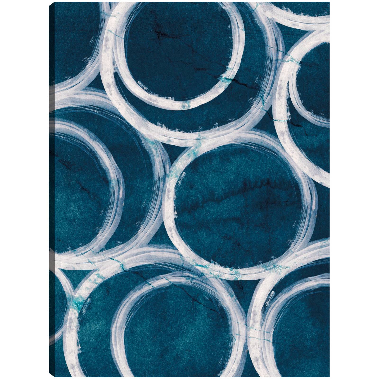 cuadro decorativo Infinito en índigo