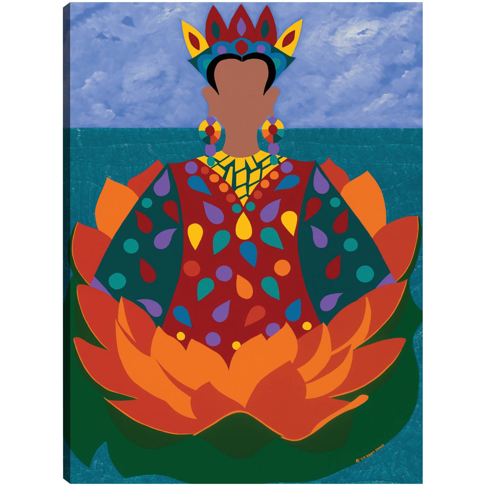 cuadro decorativo - Tara Mujer Buda-Diosa Salvadora