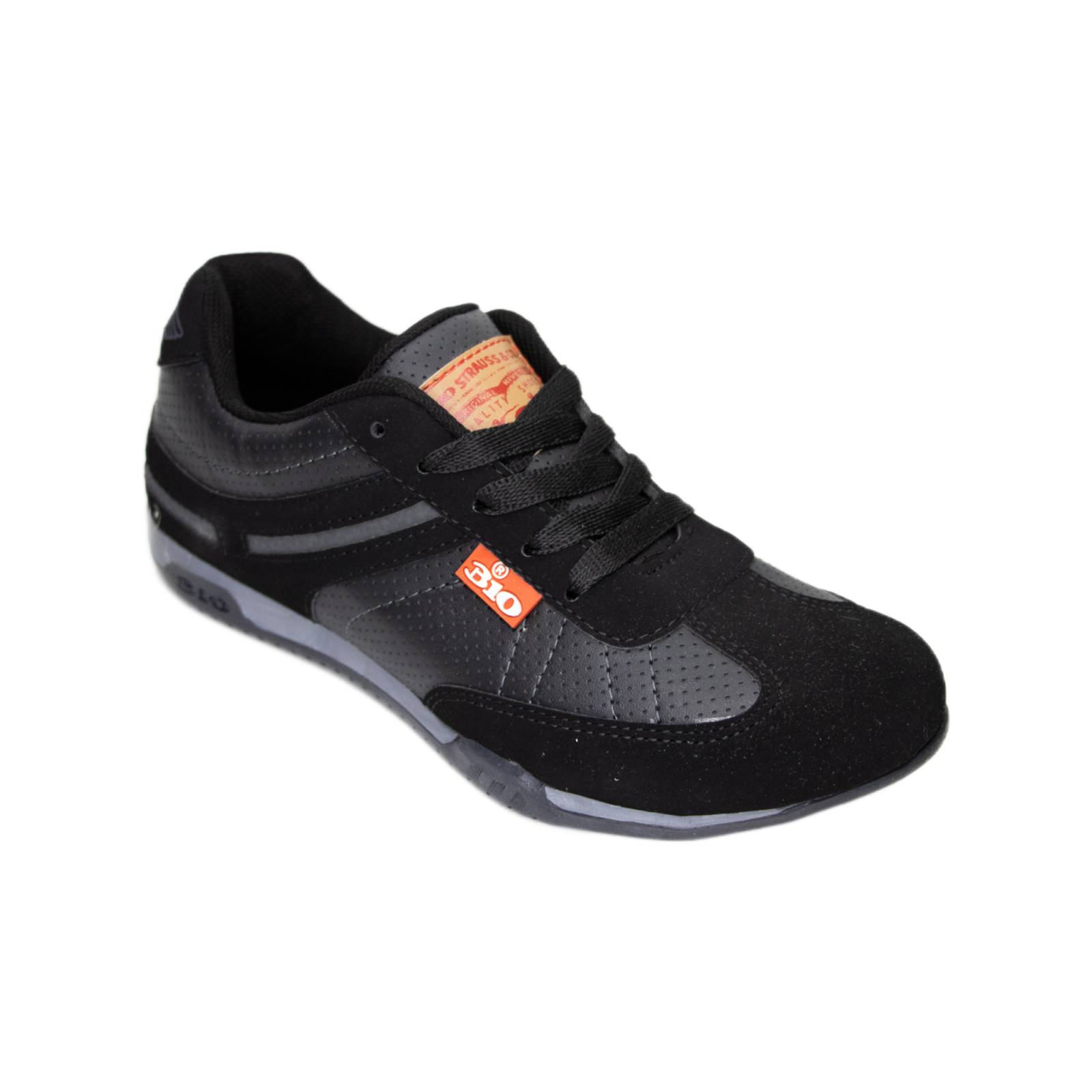 Tenis Joven Simipiel Negro Oxford Raddock Manolo 4405