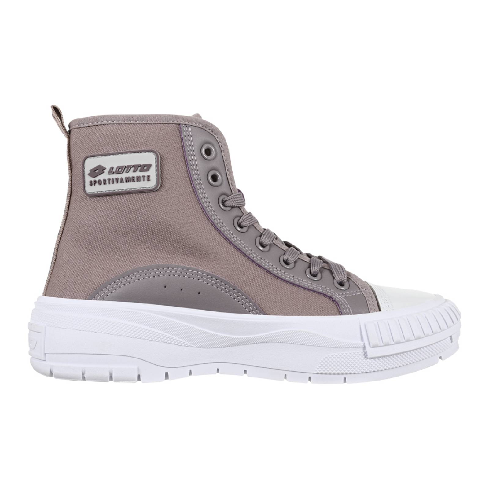 Tenis Bota Lila Lotto Ruvin para Mujer