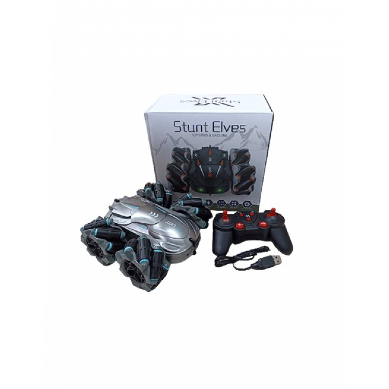 Carro De Control Remoto Stunt Elves