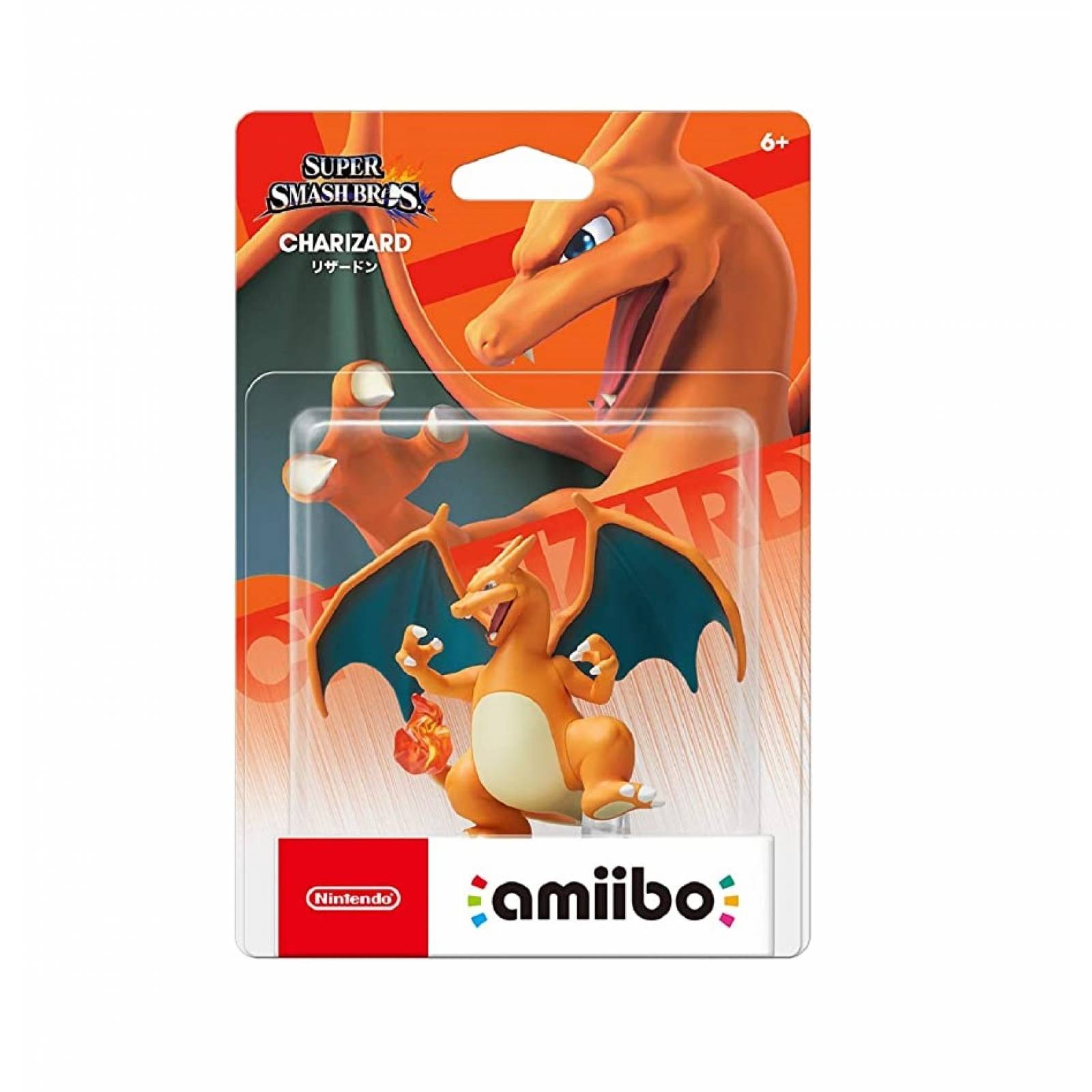 Figura Amiibo Nintendo Pokémon Charizard Modelo Super Mario Bros