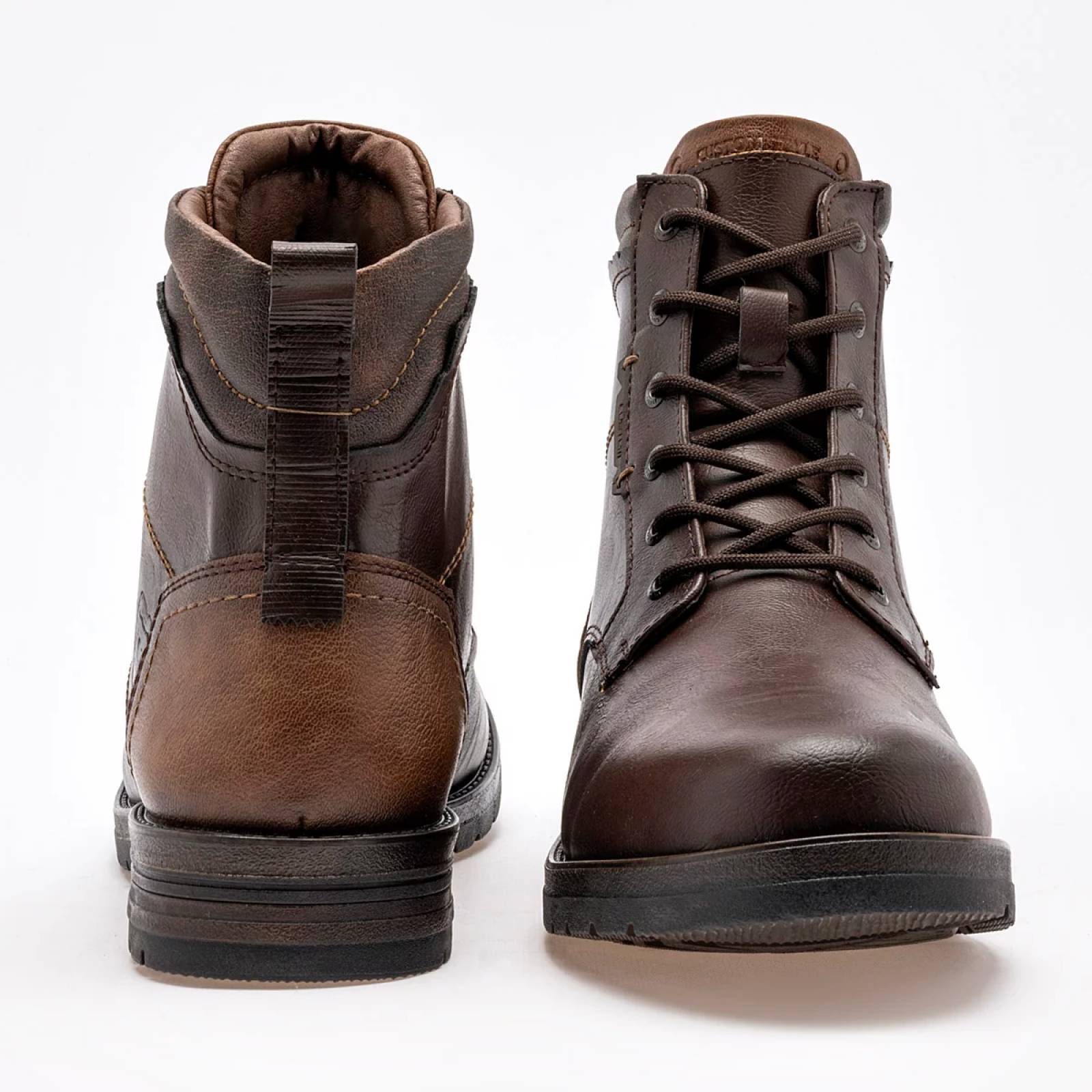 BOTA Para Hombre Negro total 3210, Color Cafe CF V7