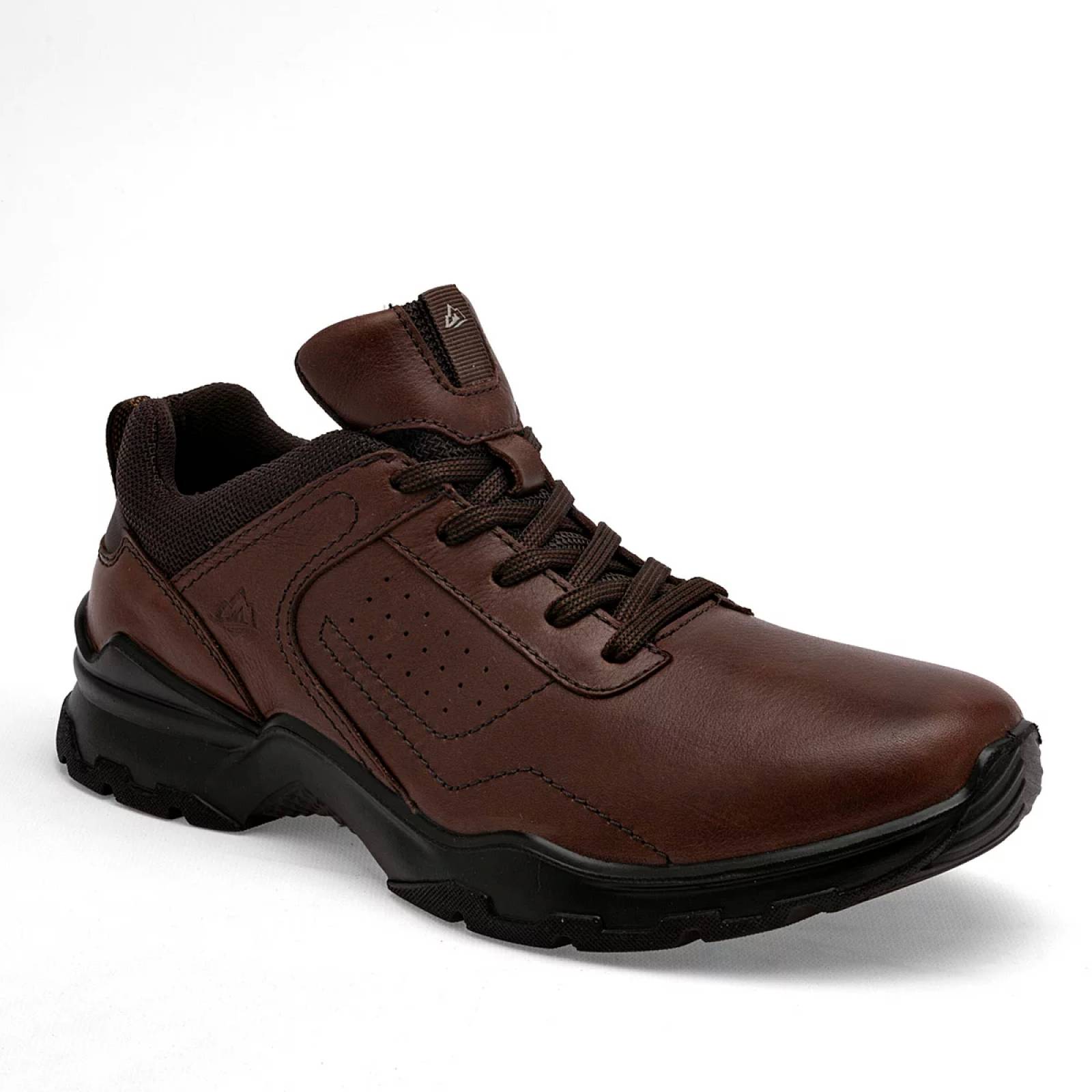 ZAPATO CASUAL Para Hombre Flexi 77816, Color Cafe CF V7