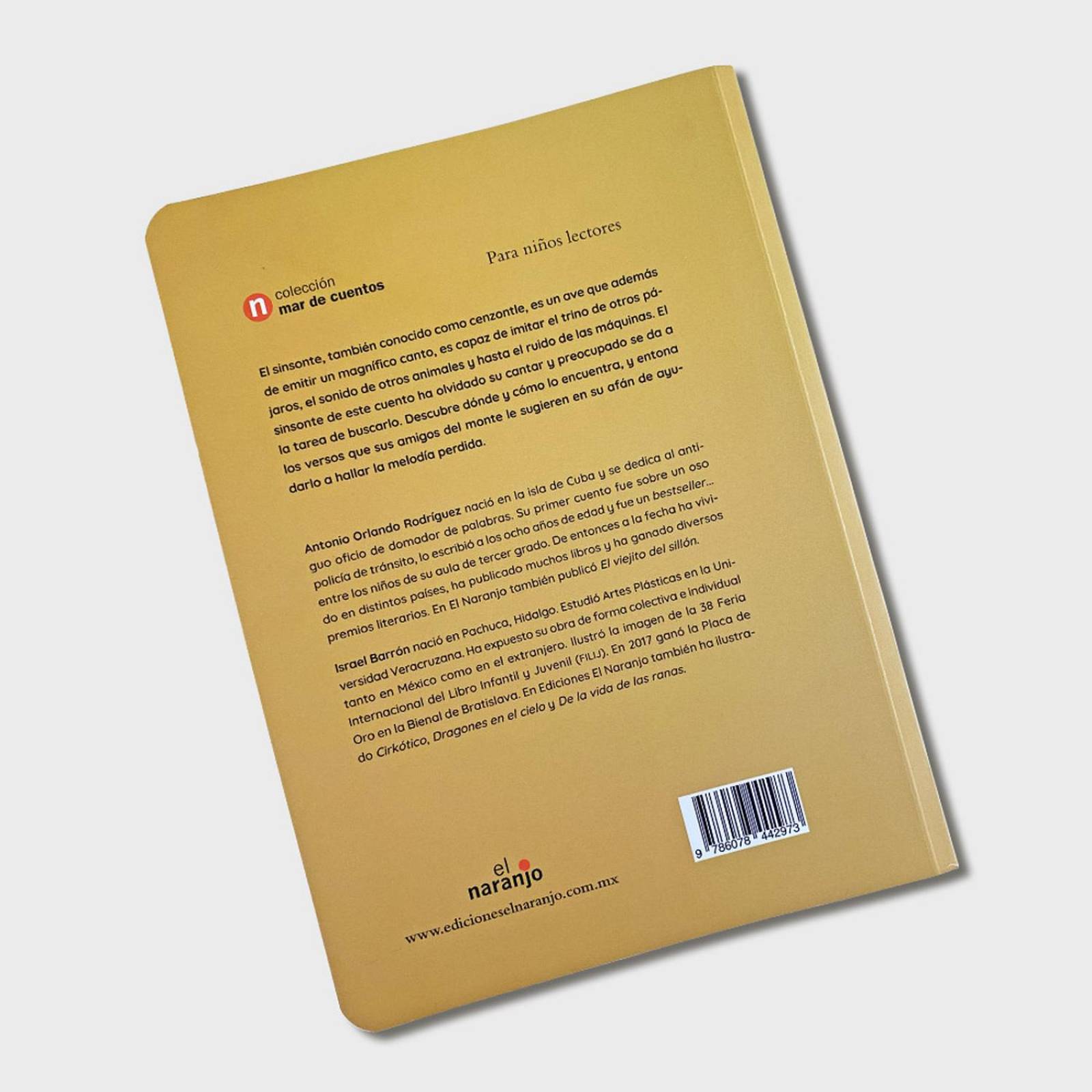 Libro Cuento del sinsonte olvidadizo Libros niños Infantil