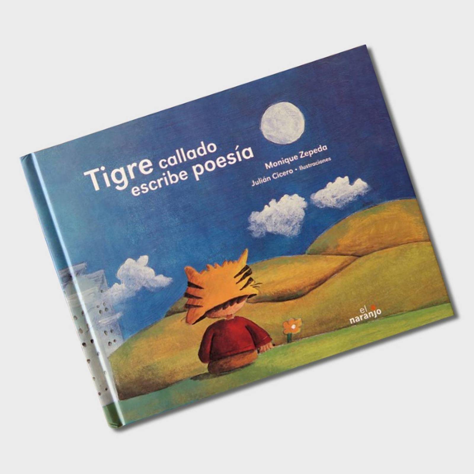 Libro Tigre callado escribe poesía Libros para niños Cuentos