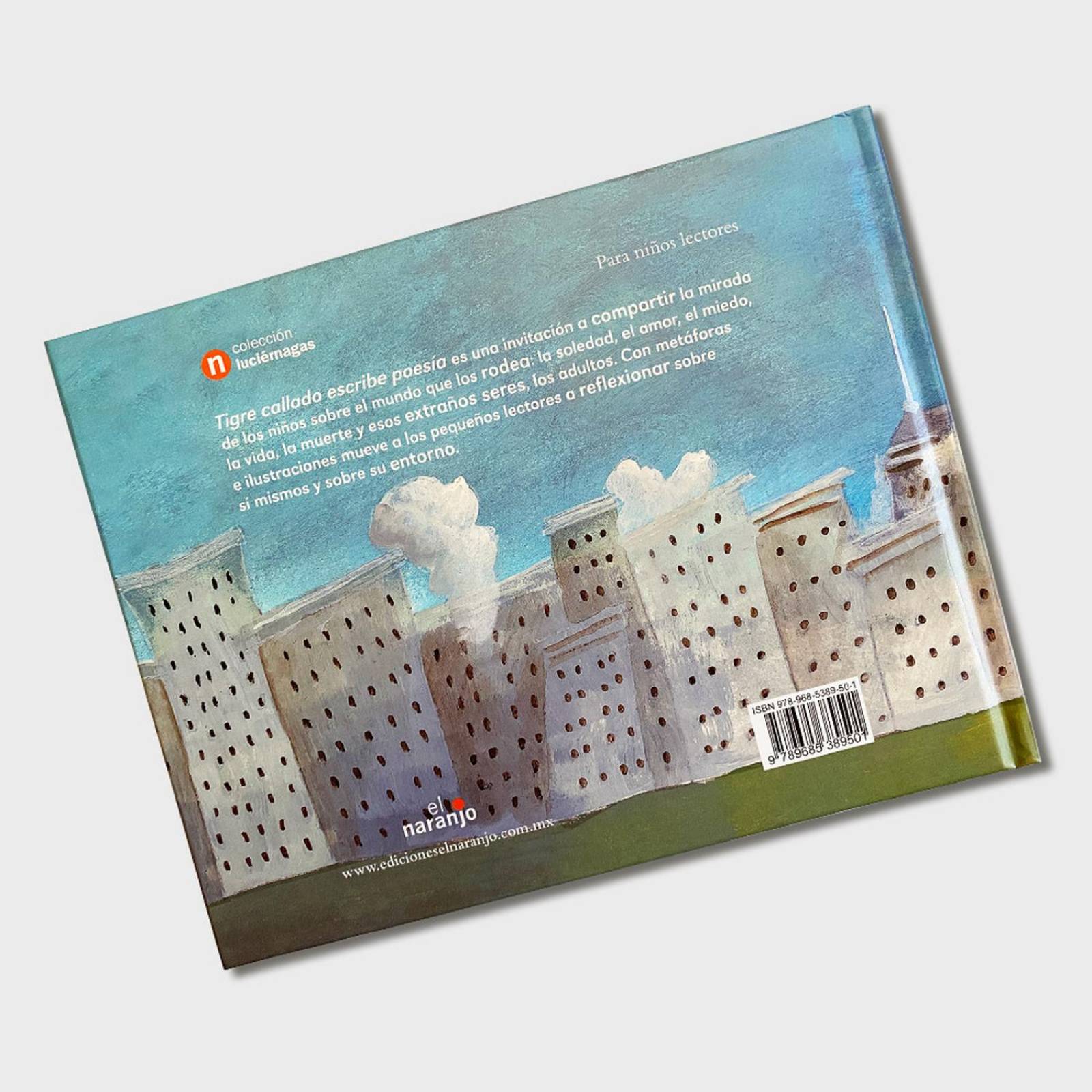 Libro Tigre callado escribe poesía Libros para niños Cuentos