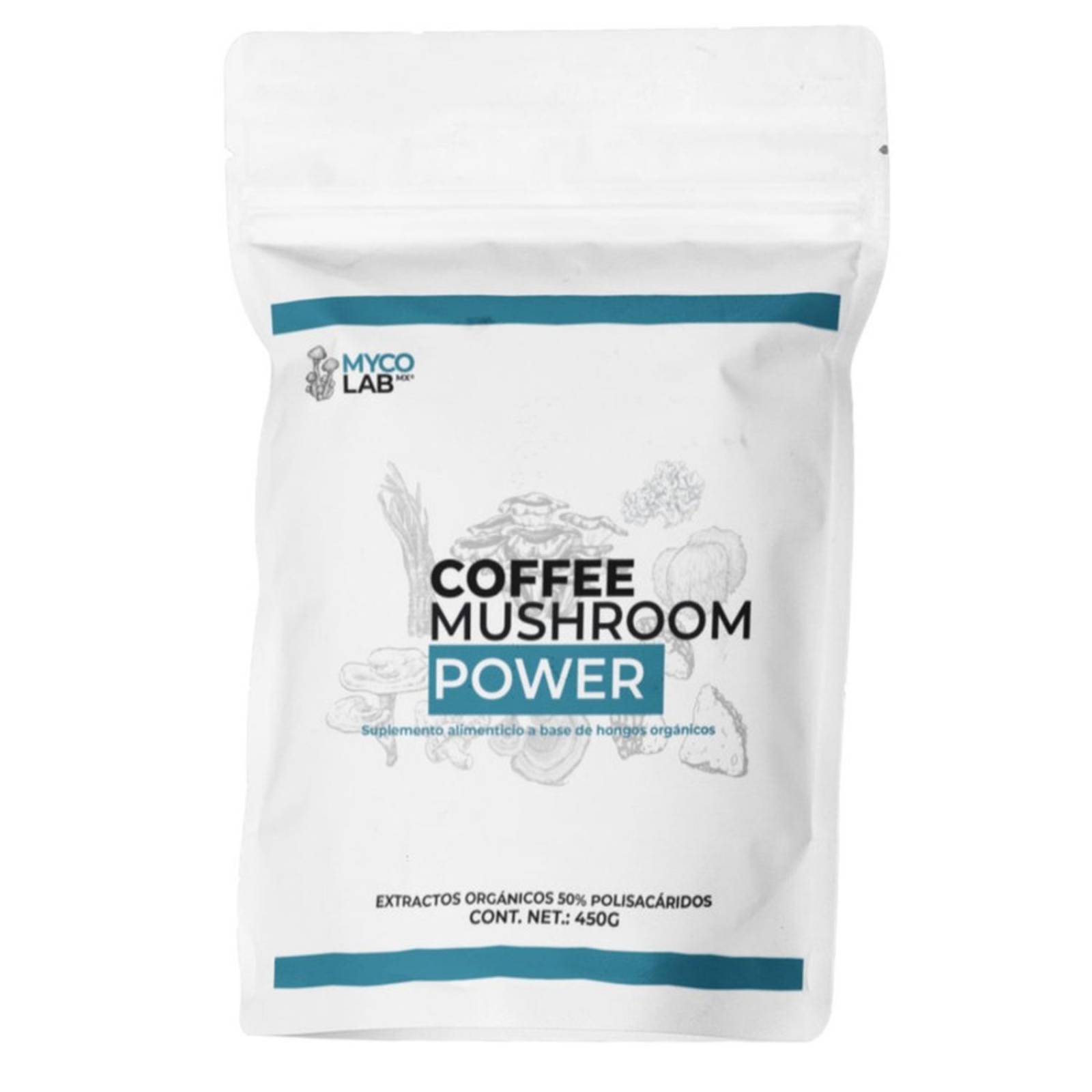 Cafe Soluble en Polvo extracto de Hongos organico medicinal