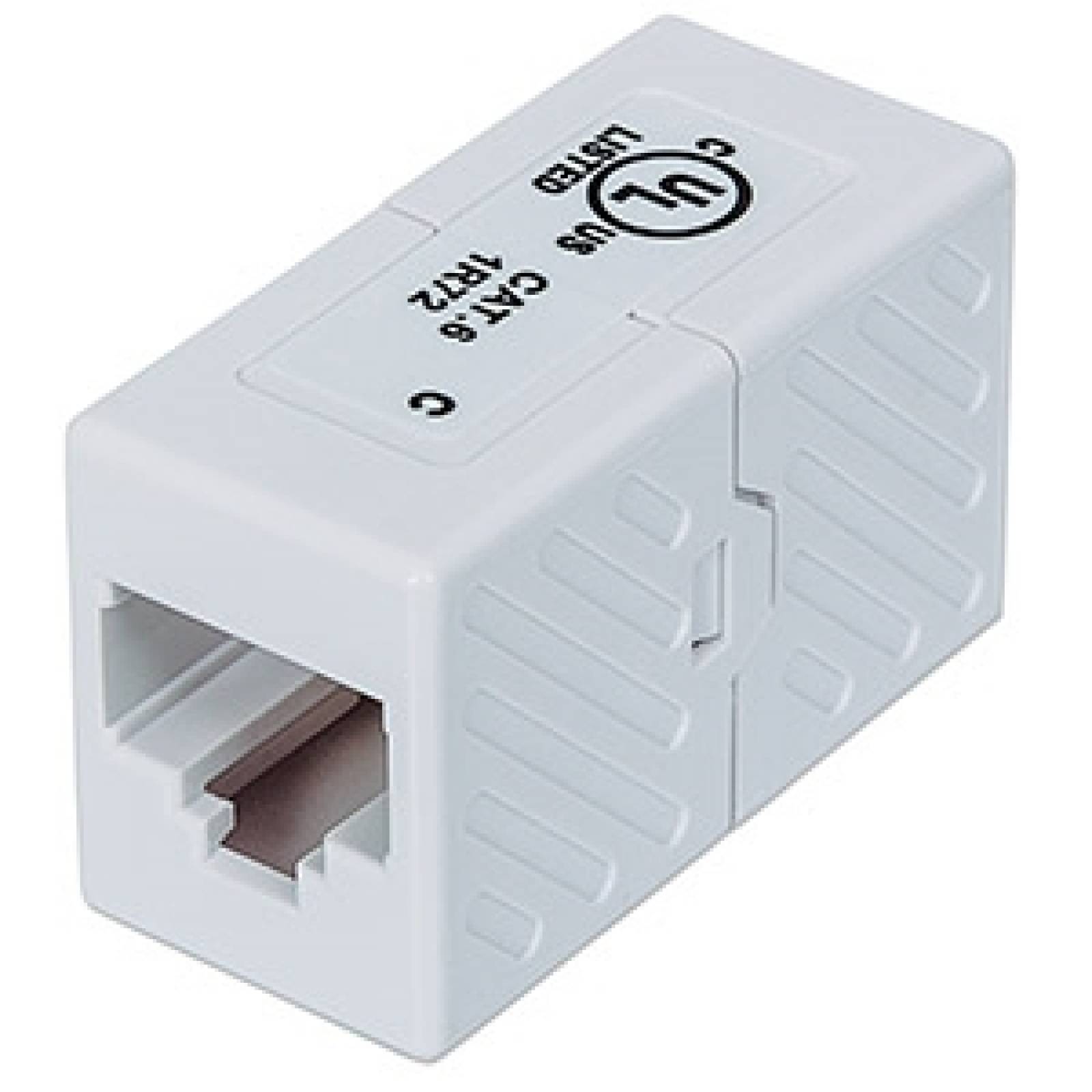 Intellinet COPLE RJ45-RJ45 CAT6 MODULAR UTP RED BLANCO