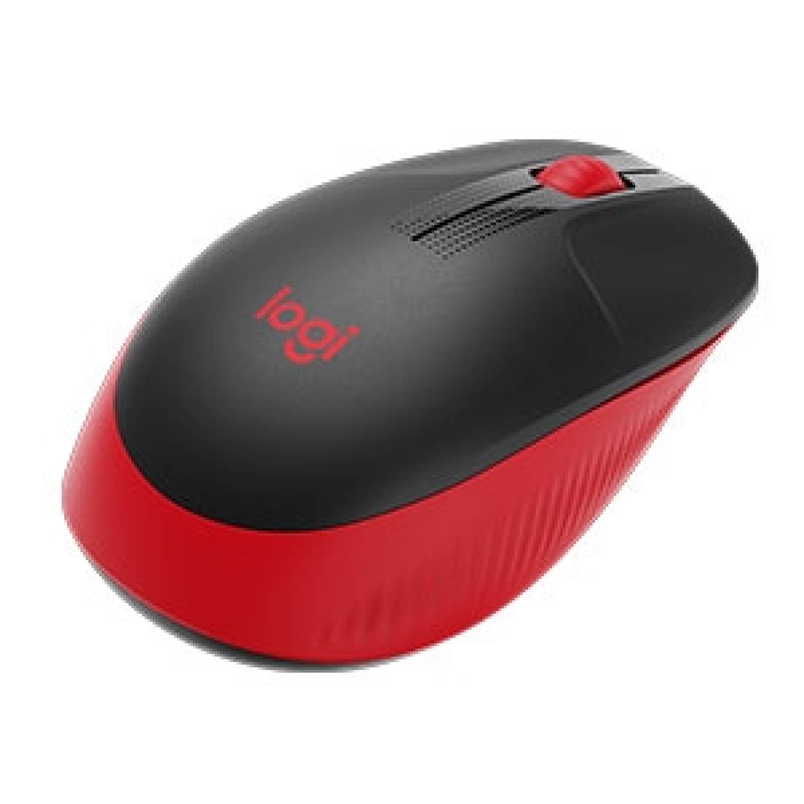 Logitech MOUSE INALAMBRICO M190 AMBIDIESTRO DE TAMAÑO REGULAR COLOR ROJO