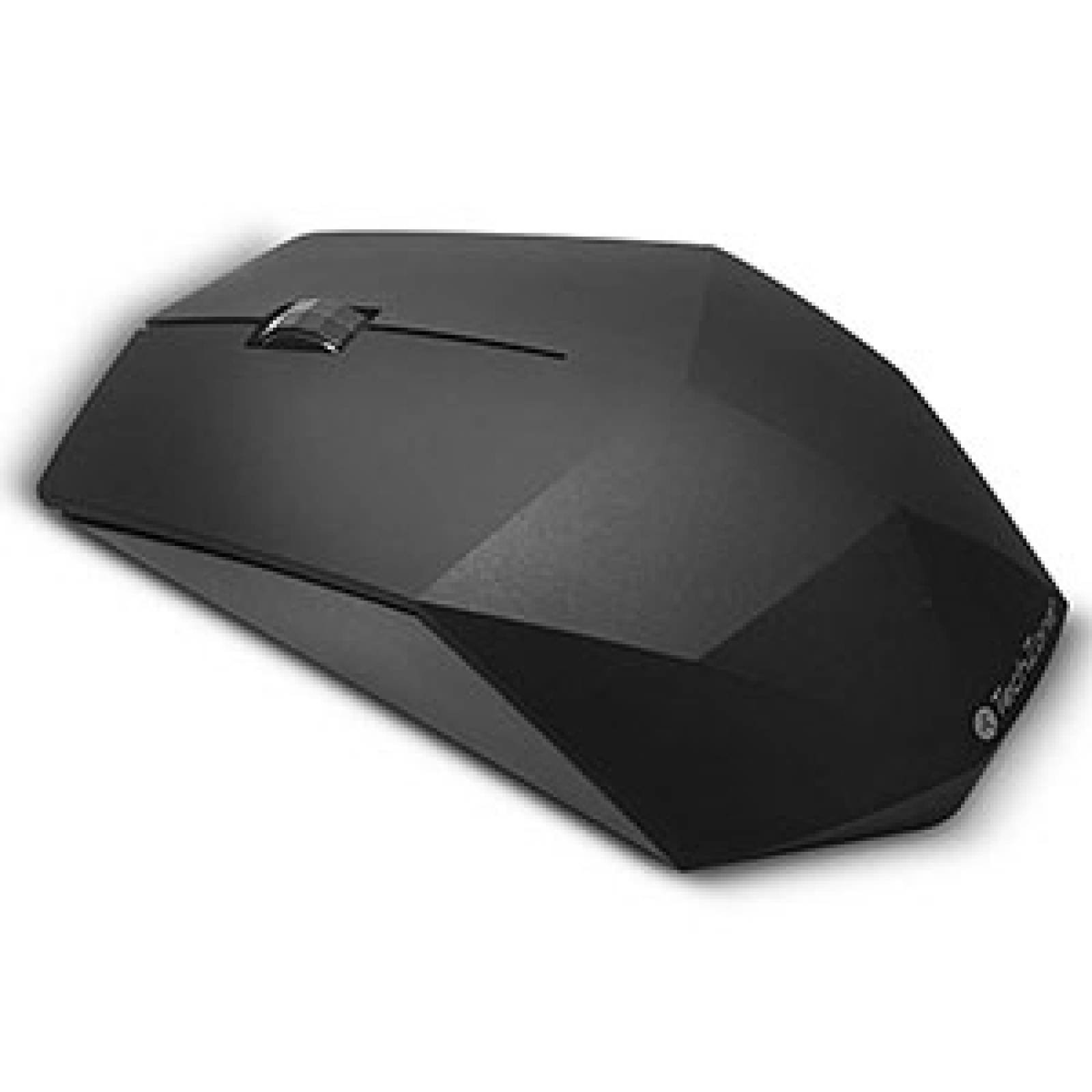 TechZone Mouse óptico inalámbrico negro, USB, Prisma TechZone / 1200 DPI, alcance 10m, / Ideal ...