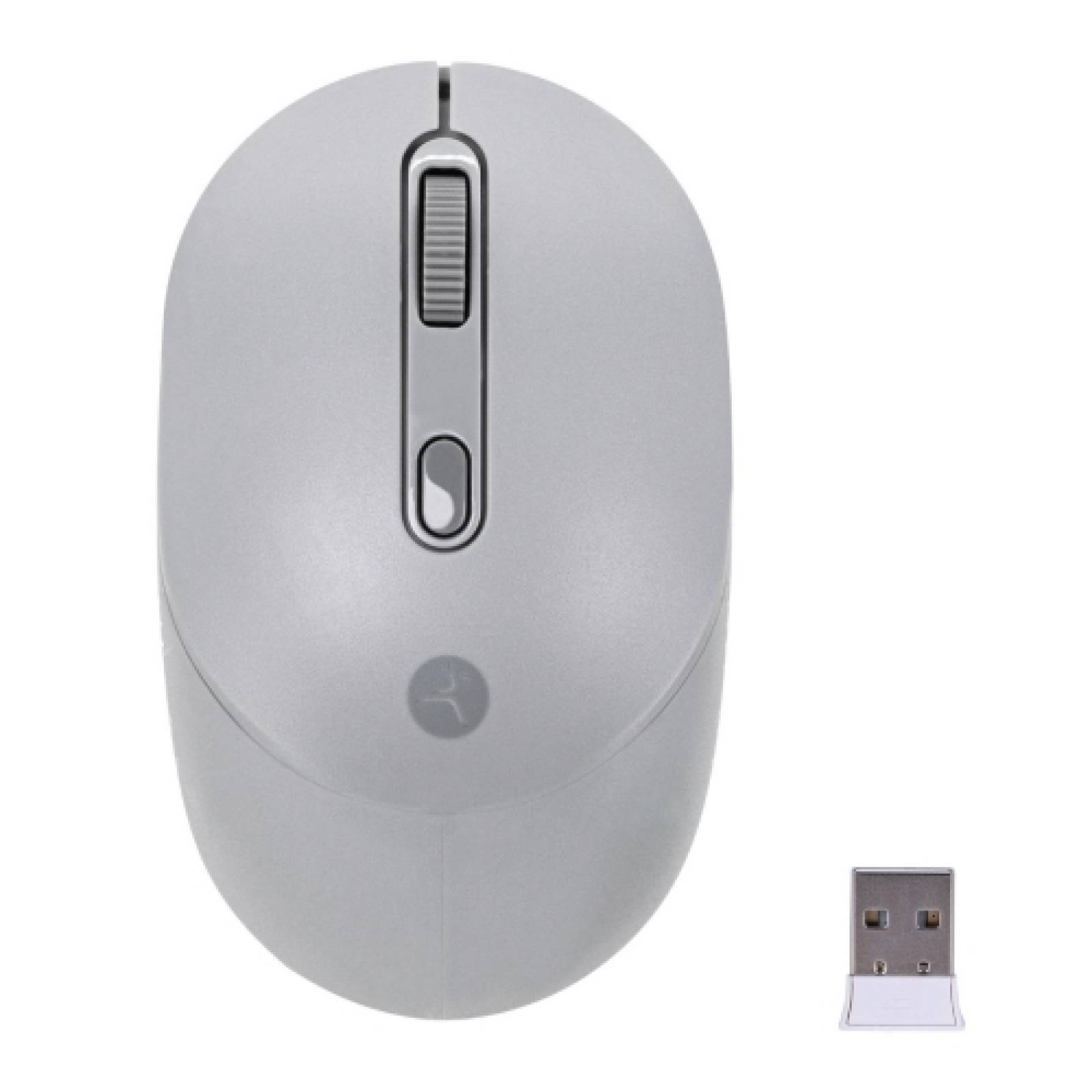 TECHZONE MOUSE INALAM COLORS BO TONES SILENCIOSO 1600 DPI GRIS